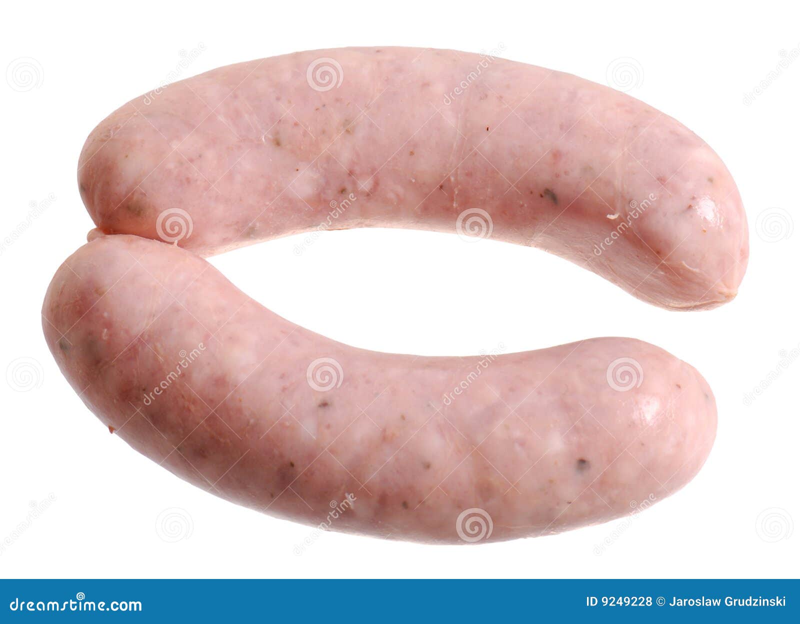 Poolse witte worst stock foto. Image of eten, varkensvlees - 9249228