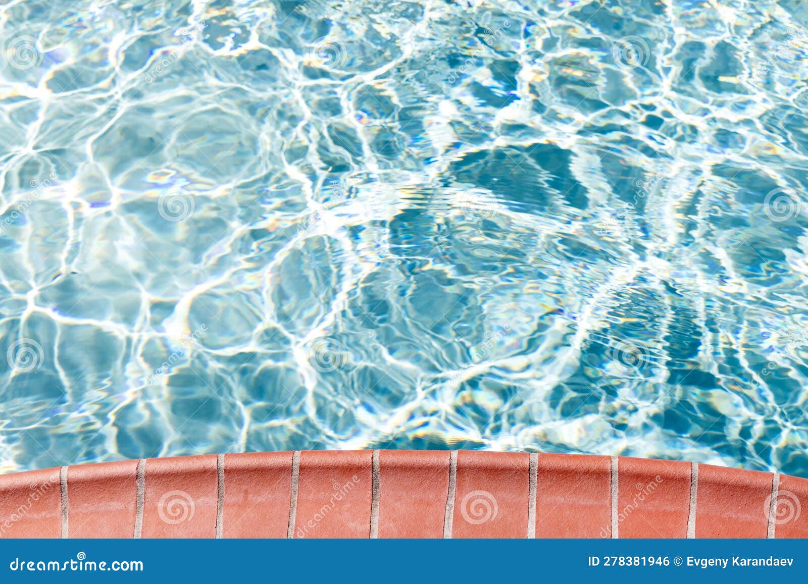 Poolside and Blue Water of Pool Stock Photo - Image of blue, place ...