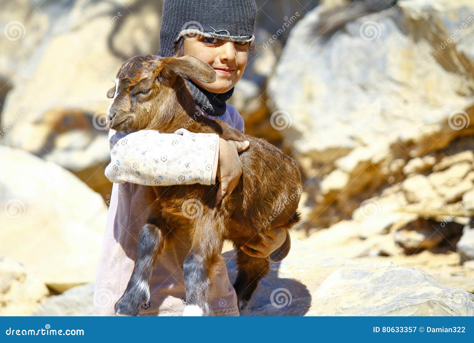 Poor Goat Are In Cage. Stock Photography | CartoonDealer.com #100160342