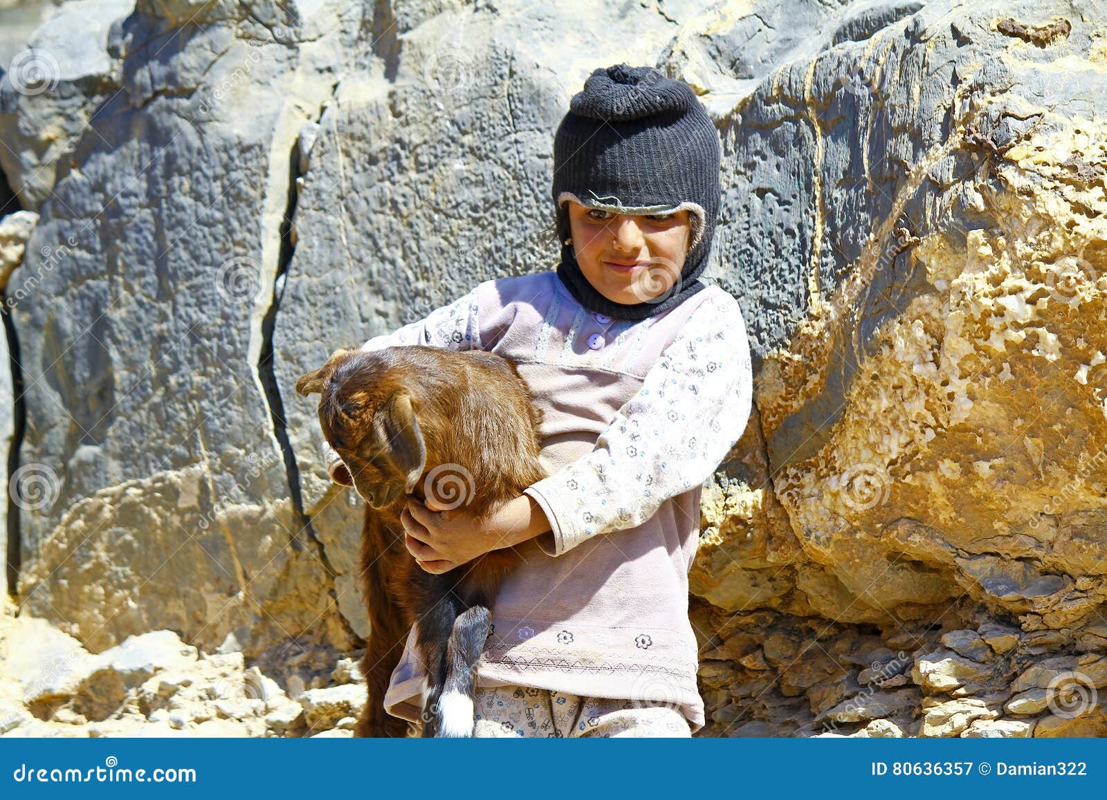 Poor Goat Are In Cage. Stock Photography | CartoonDealer.com #100160342