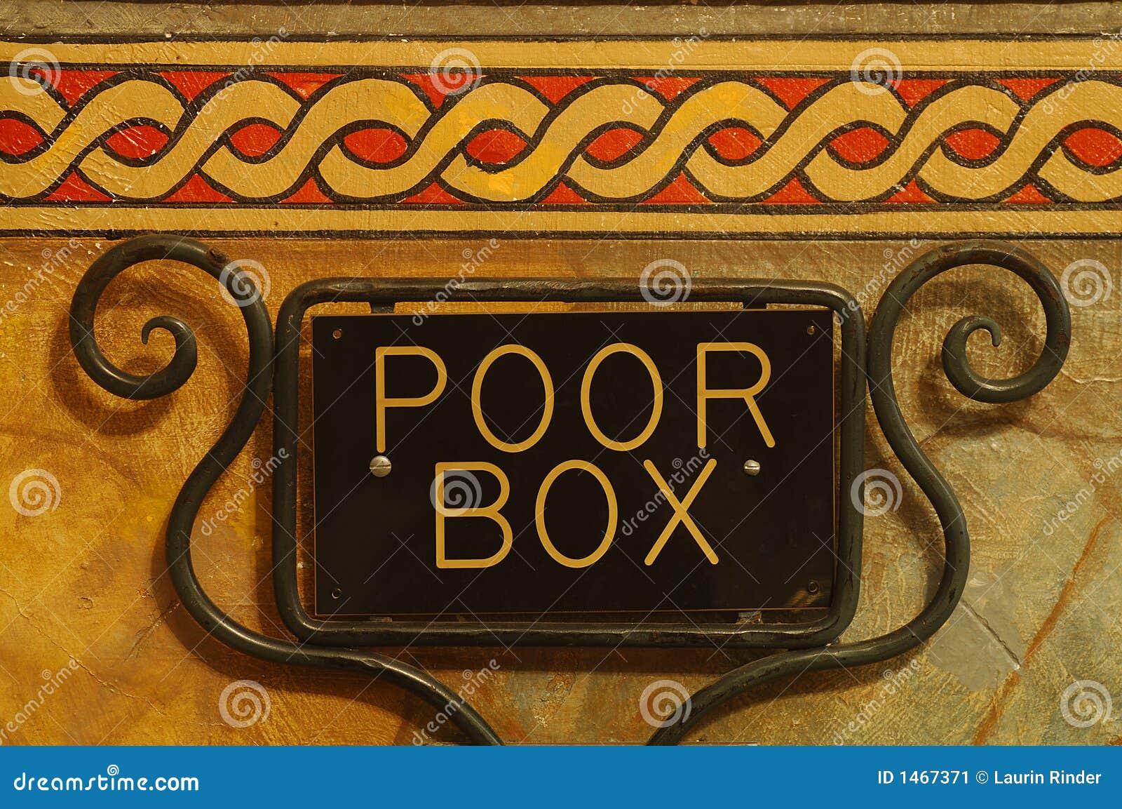 Poor Box stock image. Image of shrine, mission, sign, donation - 1467371