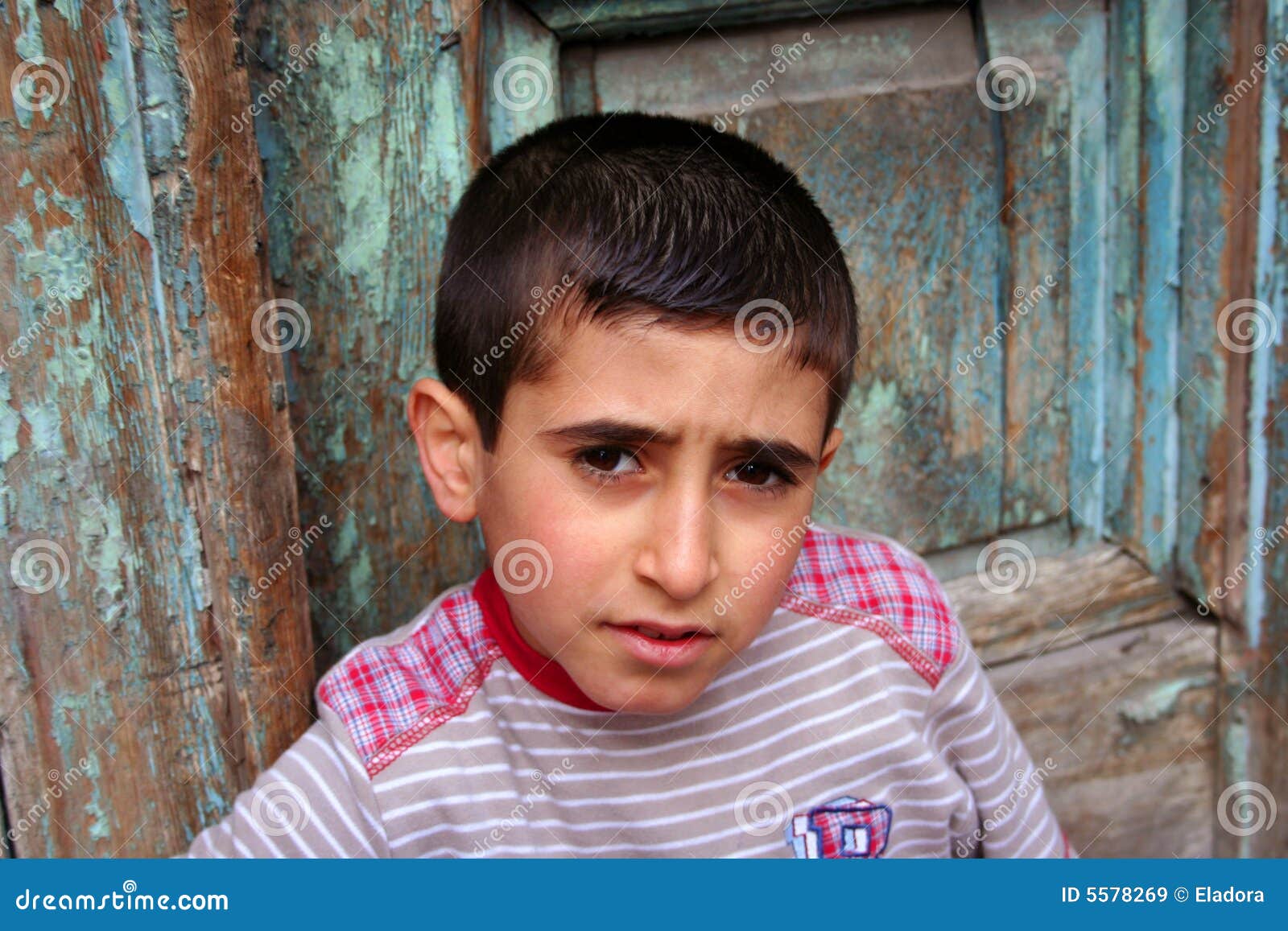 Poor boy stock image. Image of emotional, little, childhood - 5578269