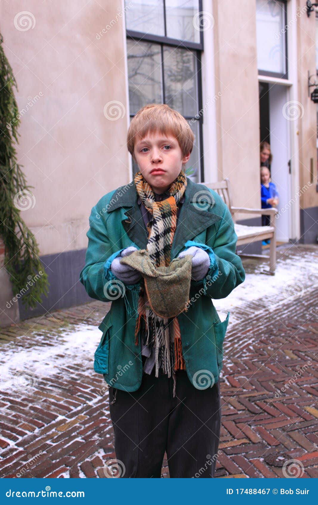 Poor boy begging editorial photography. Image of dutch - 17488467