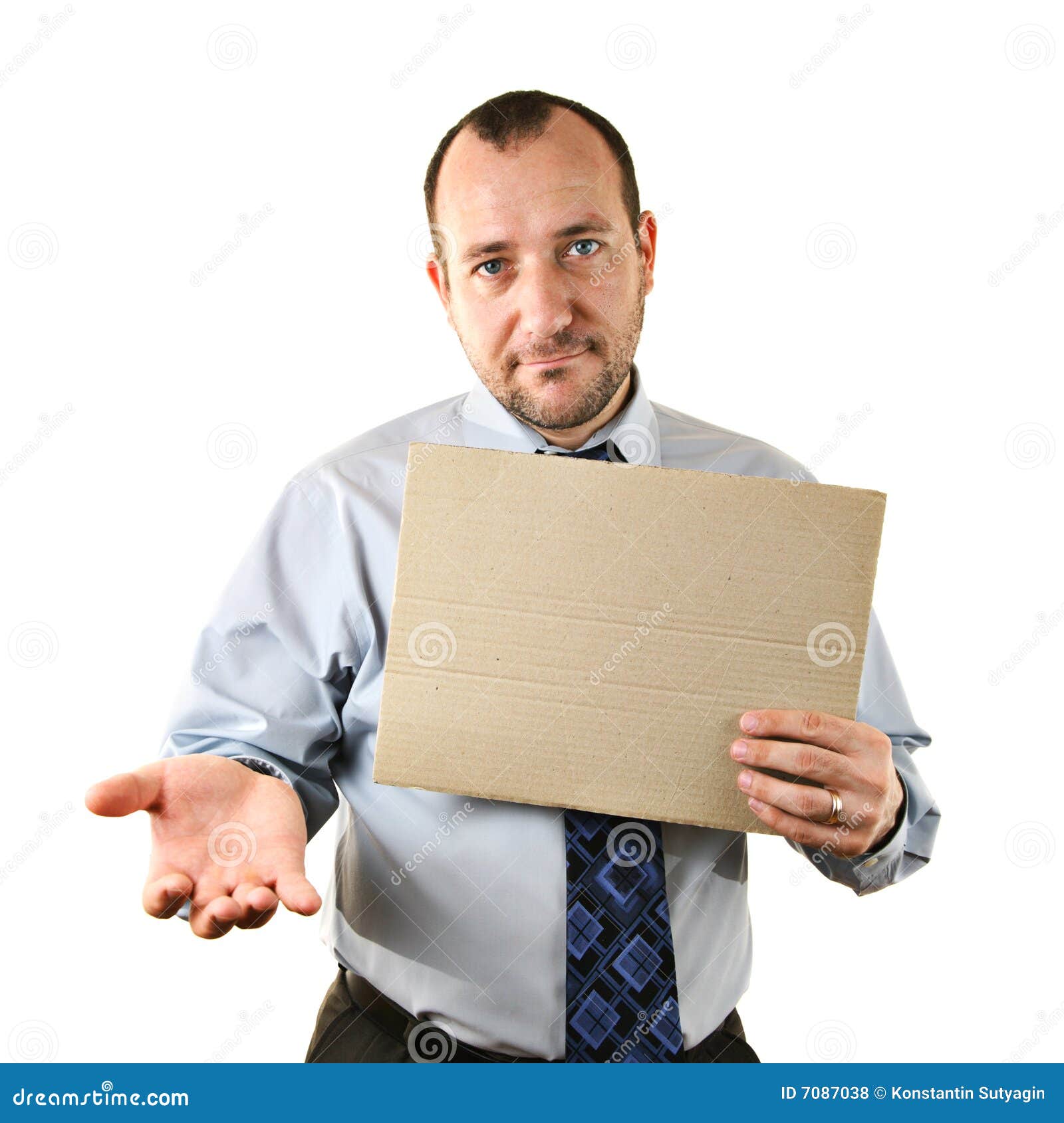 Poor businessman stock photo. Image of businessman, bankrupt - 7087038