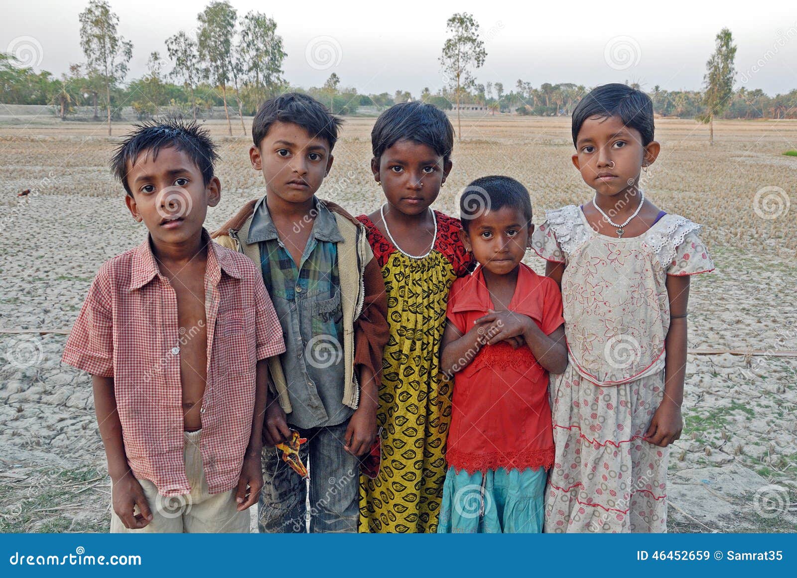Poor Children editorial stock image. Image of poverty - 46452659