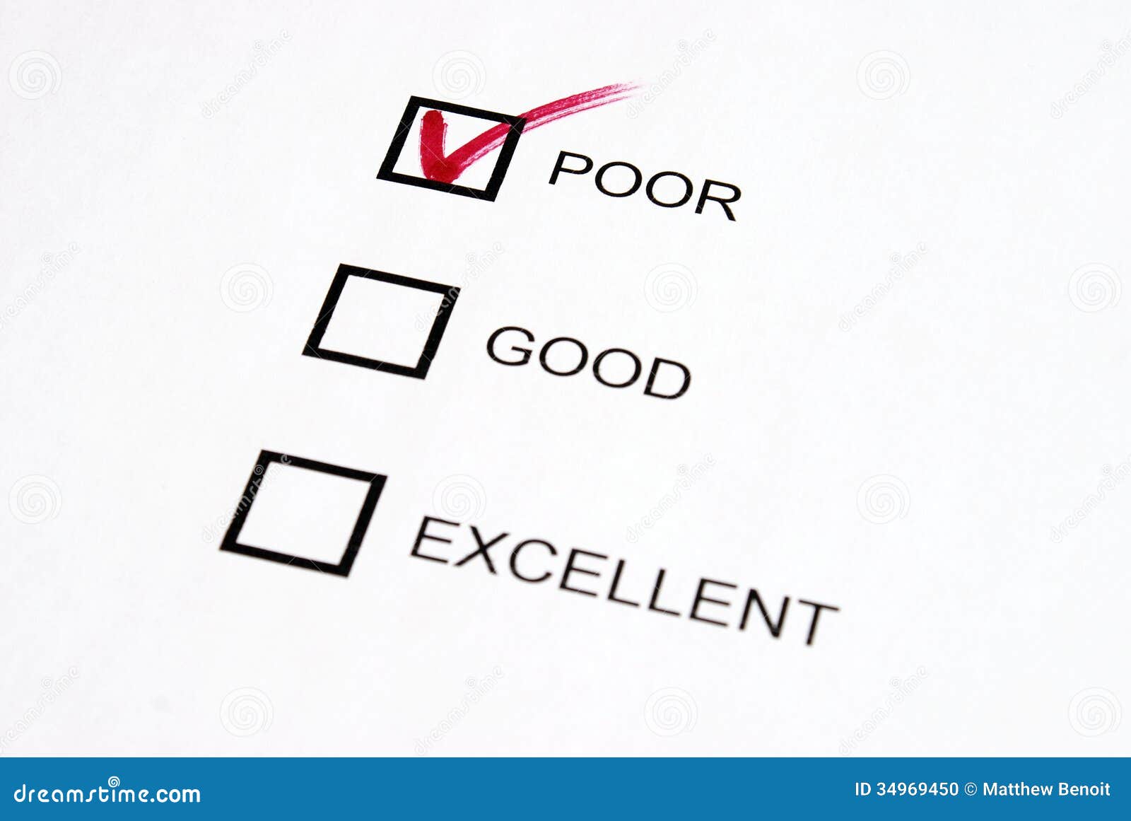 Poor stock photo. Image of poor, answer, checkmark, check - 34969450