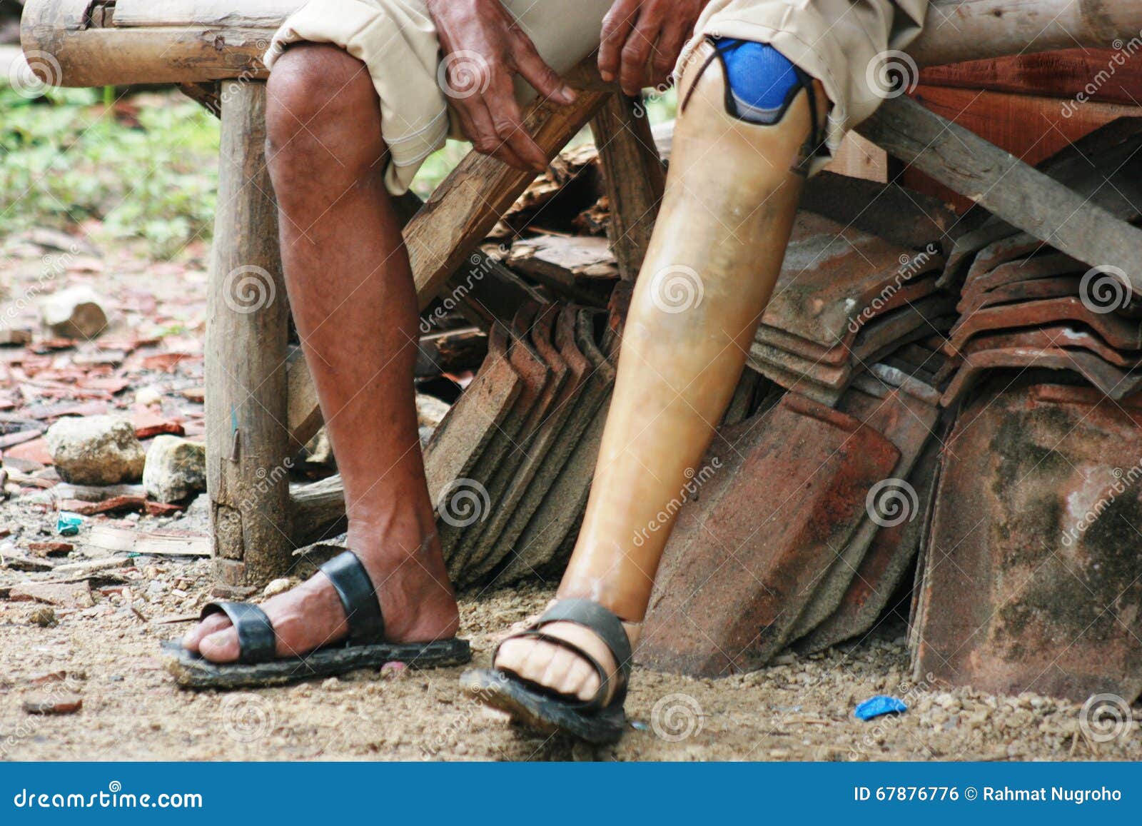 Poor disabled people stock photo. Image of poor, outside - 67876776