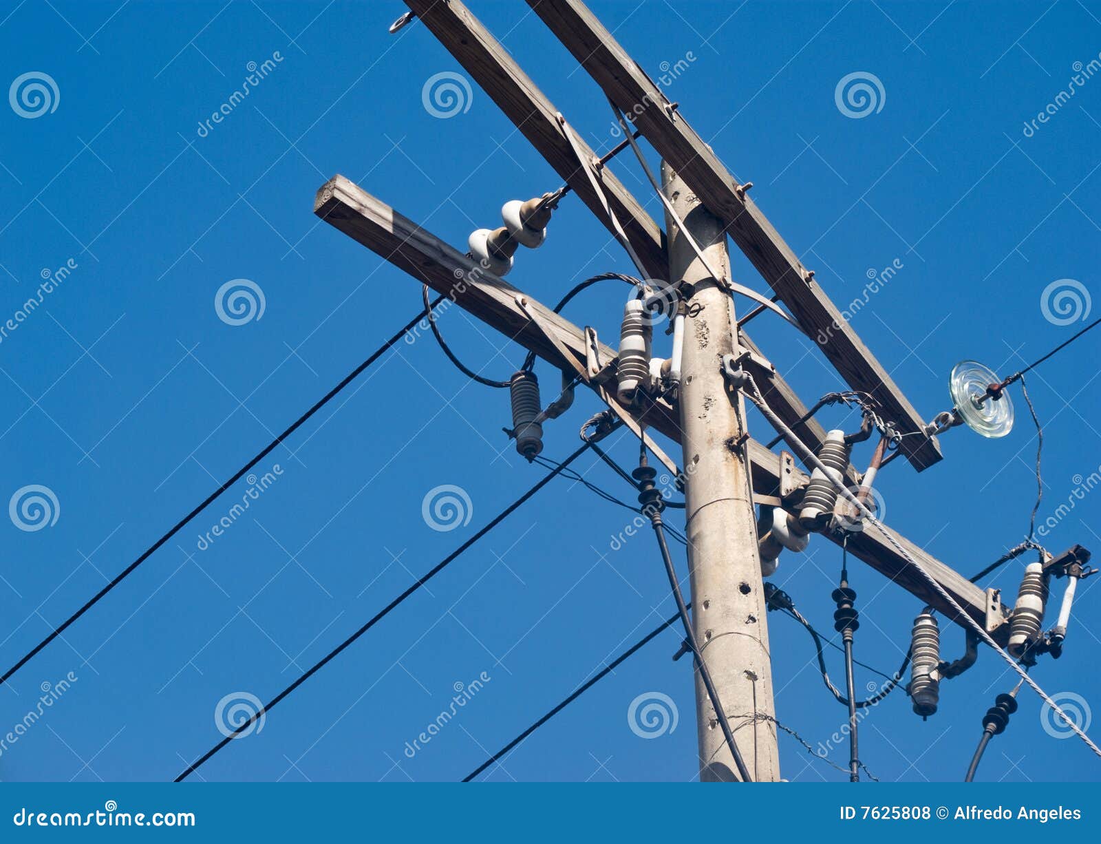 Poor electric installation stock photo. Image of steel - 7625808