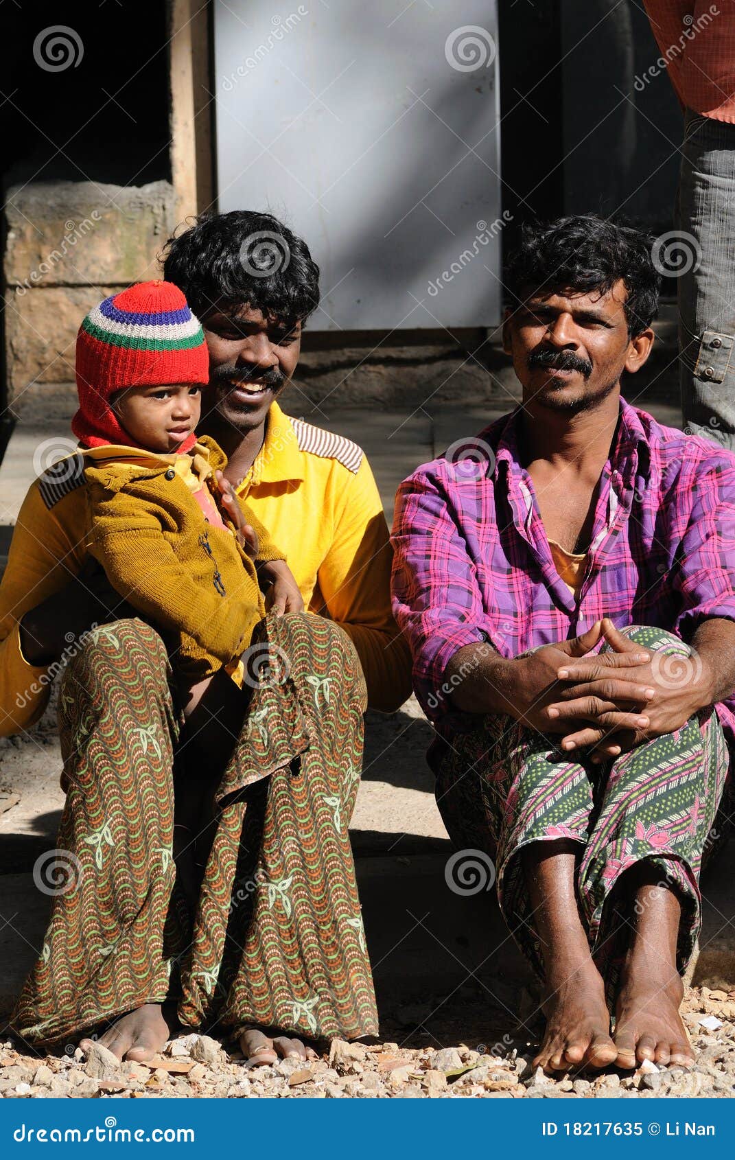 A Poor Family in Slum with Happy Life Editorial Image - Image of ...