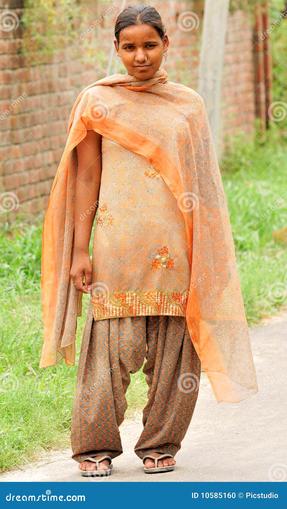 Poor girl stock photo. Image of girl, clothing, object - 10585160