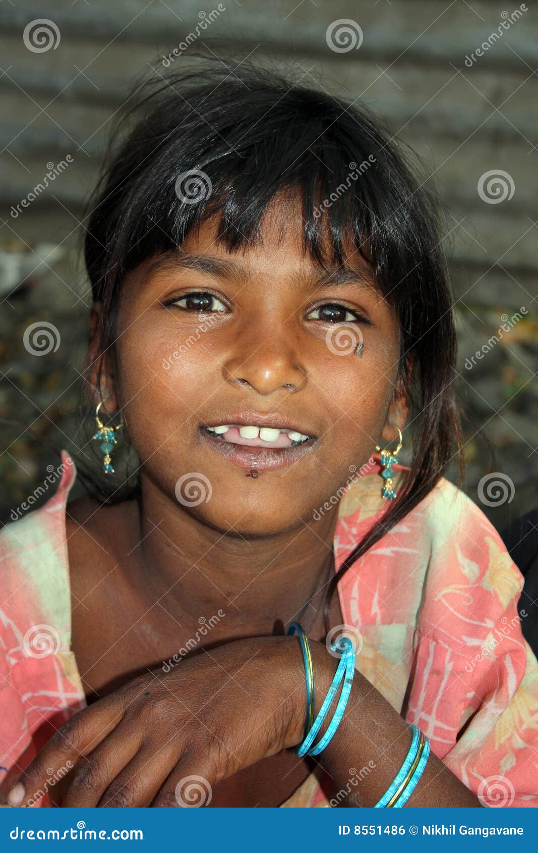 Poor Girl stock photo. Image of little, poor, sitting - 8551486