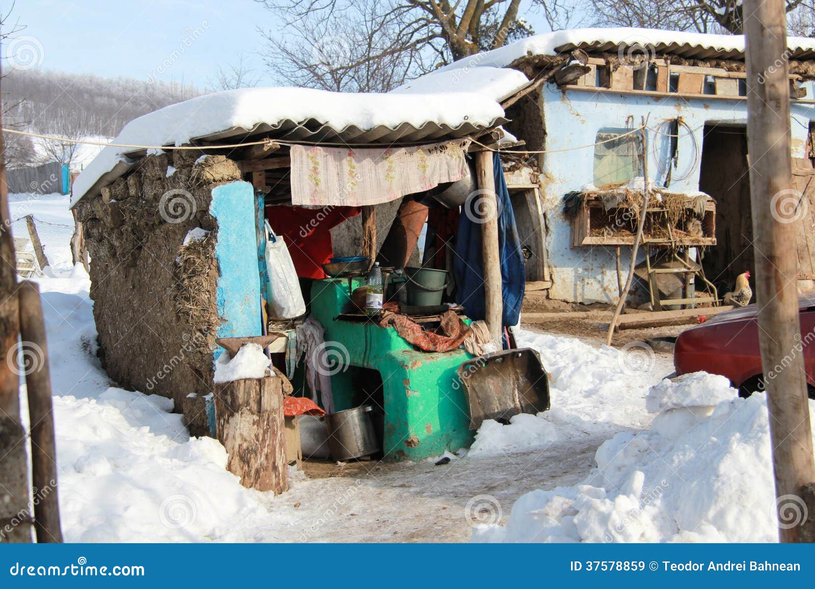 Poor house stock image. Image of shattered, destitution - 37578859