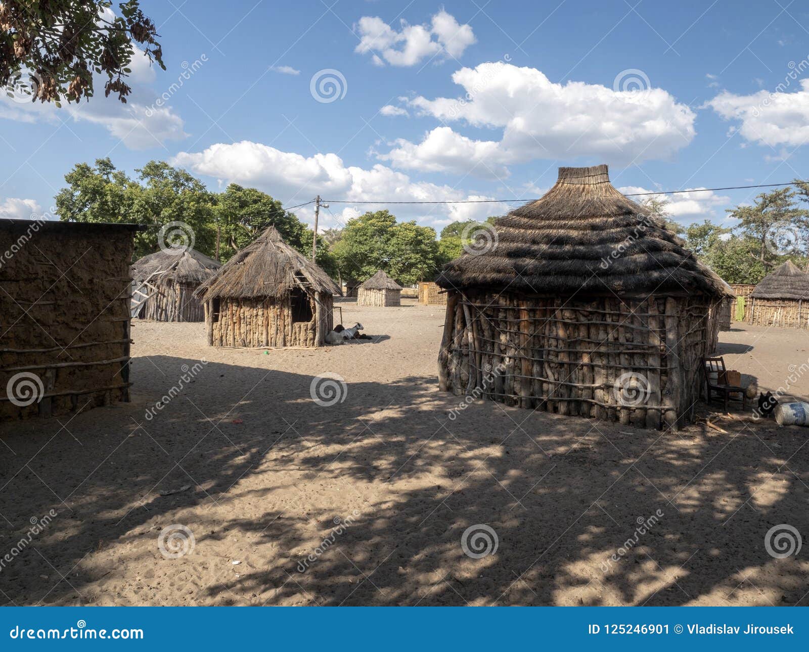 Poor Hut of the Natives,, Damaraland, Namibia Editorial Photo - Image ...