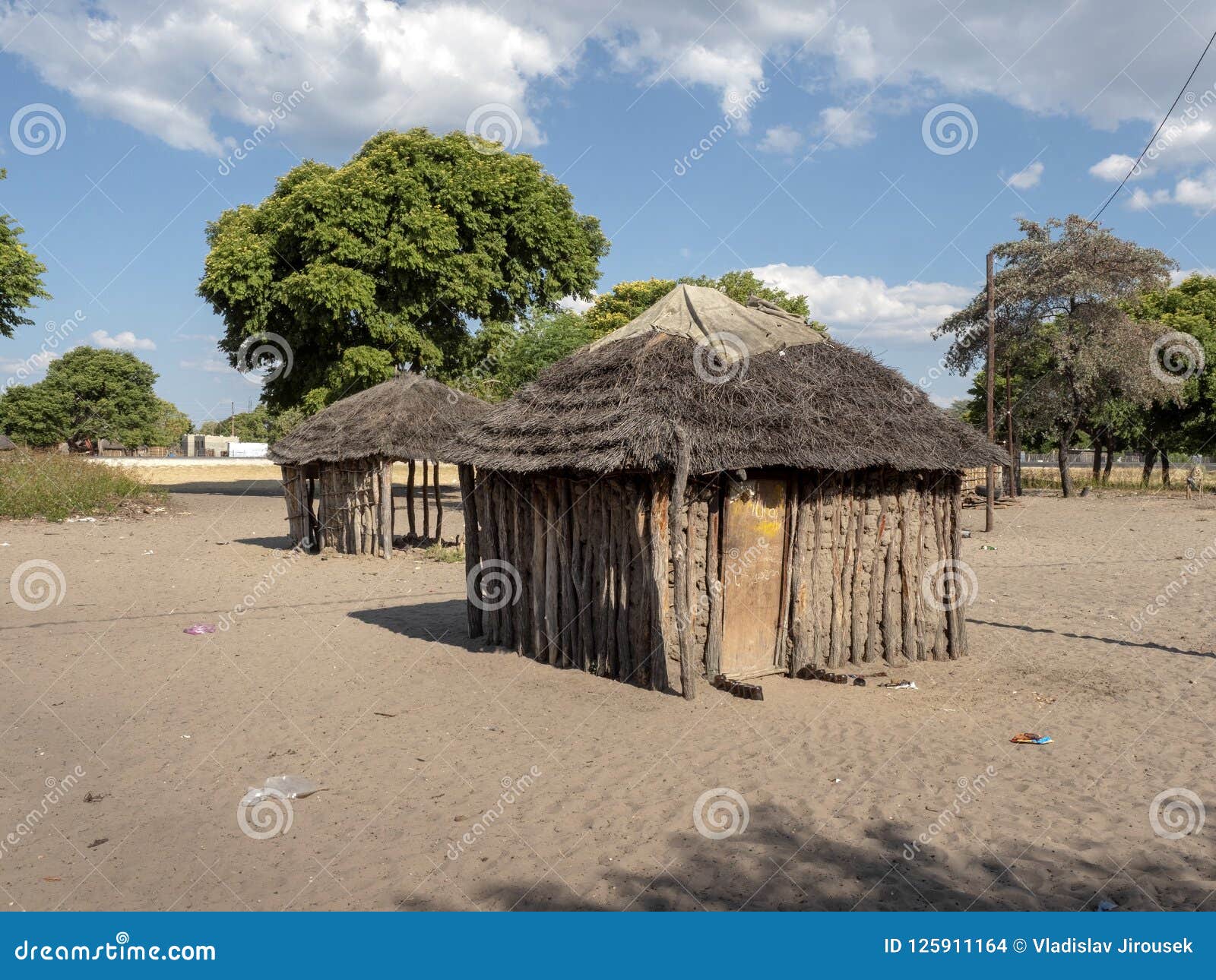 Poor Hut of the Natives,, Damaraland, Namibia Editorial Stock Image ...