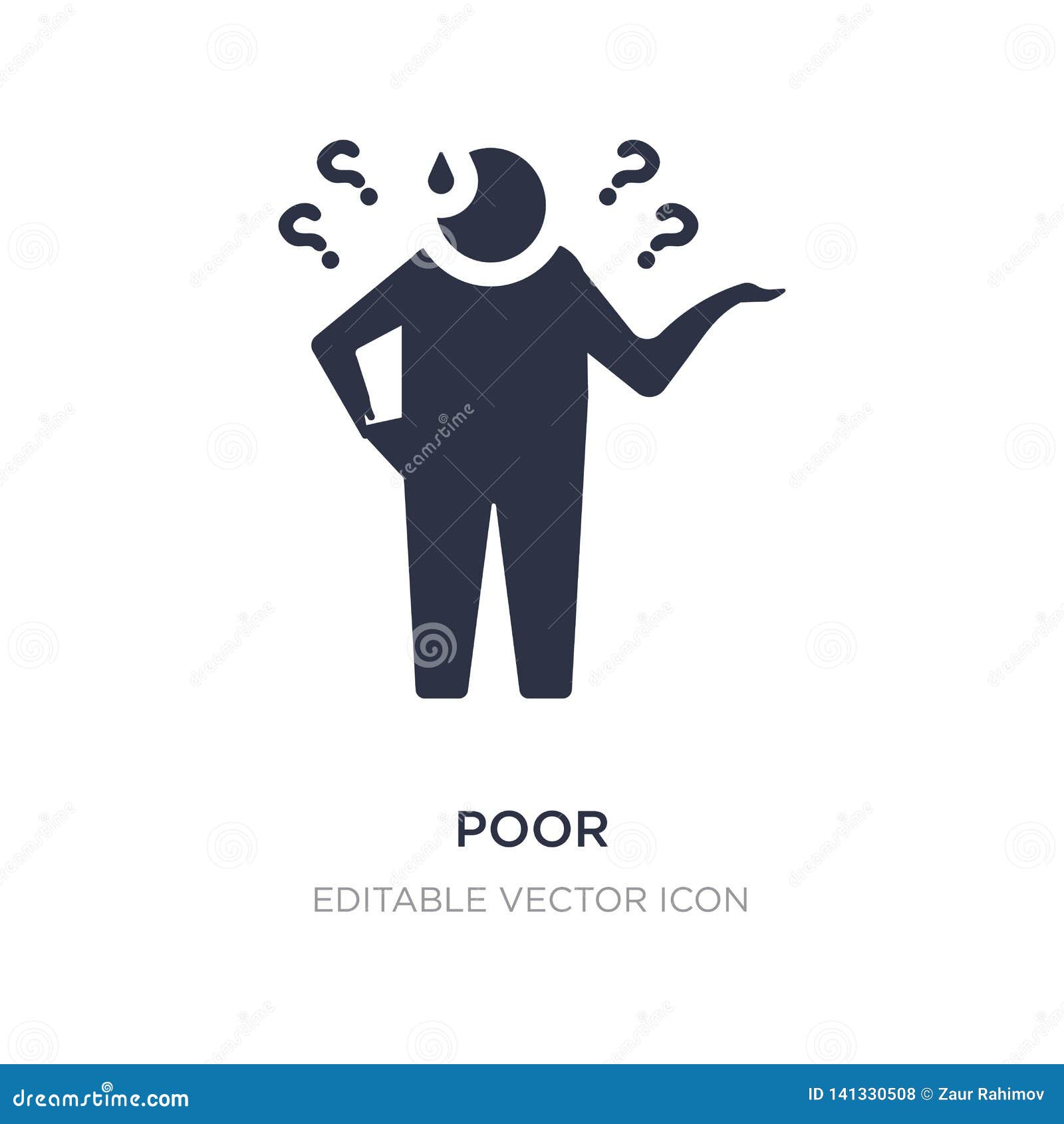 Rich And Poor Vector Illustration | CartoonDealer.com #16330376