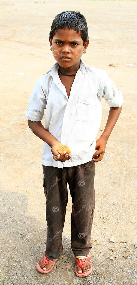 Poor indian boy stock photo. Image of footed, help, poor - 20263852