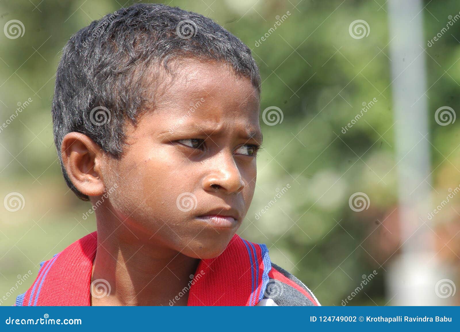 Poor Indian Young Boy Closeup Editorial Photography - Image of innocent ...