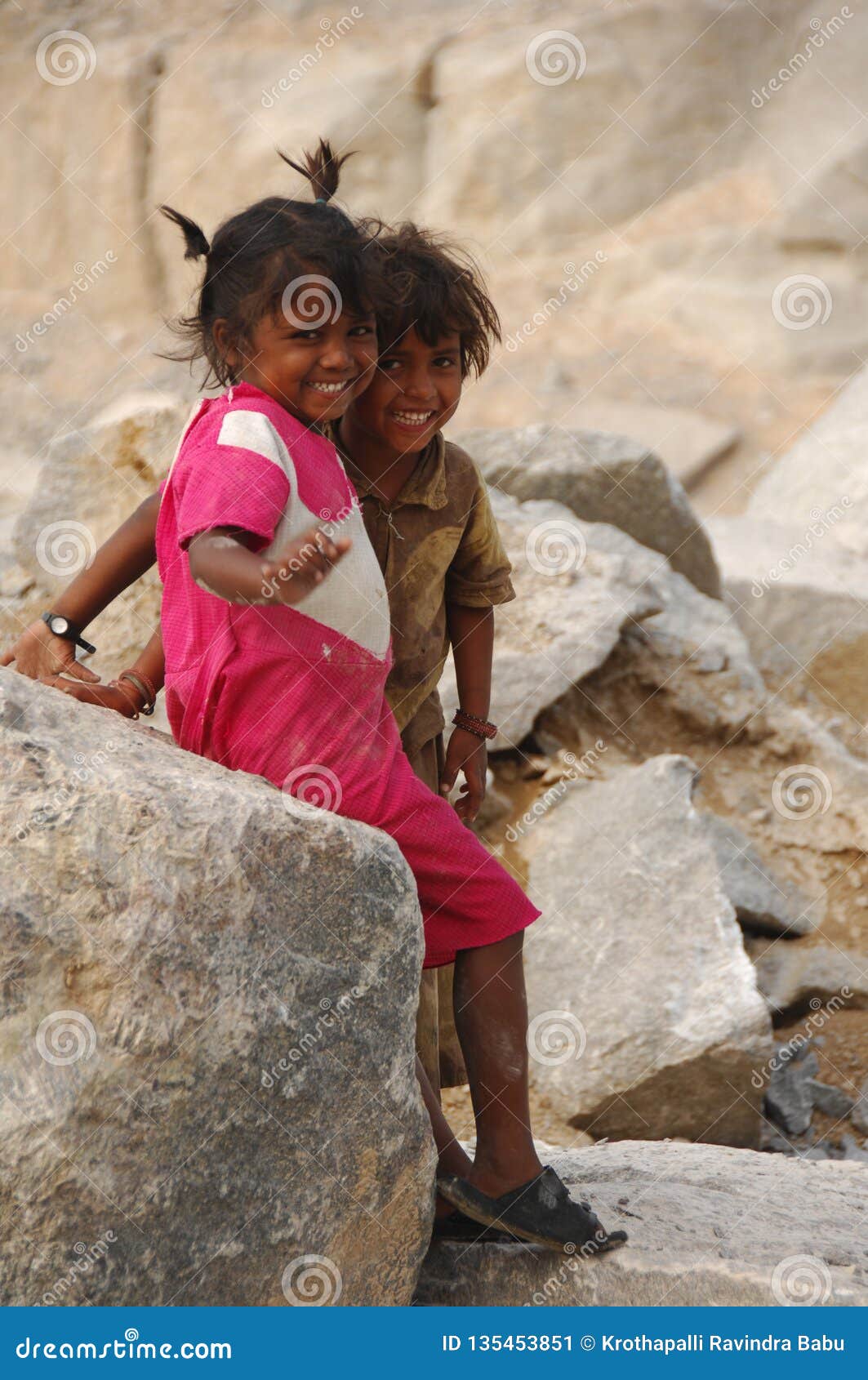 Poor Innocent Kid in India editorial photo. Image of hill - 135453851