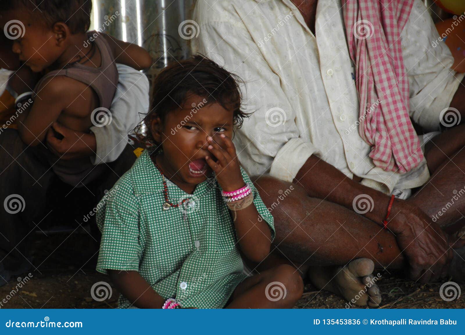 Poor Innocent Kid in India editorial photo. Image of fields - 135453836