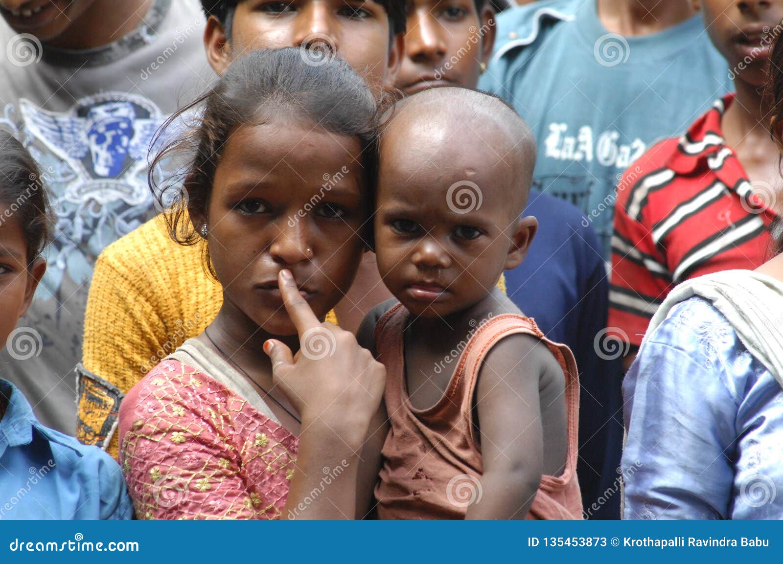 Poor Innocent Kid in India editorial stock photo. Image of poor - 135453873