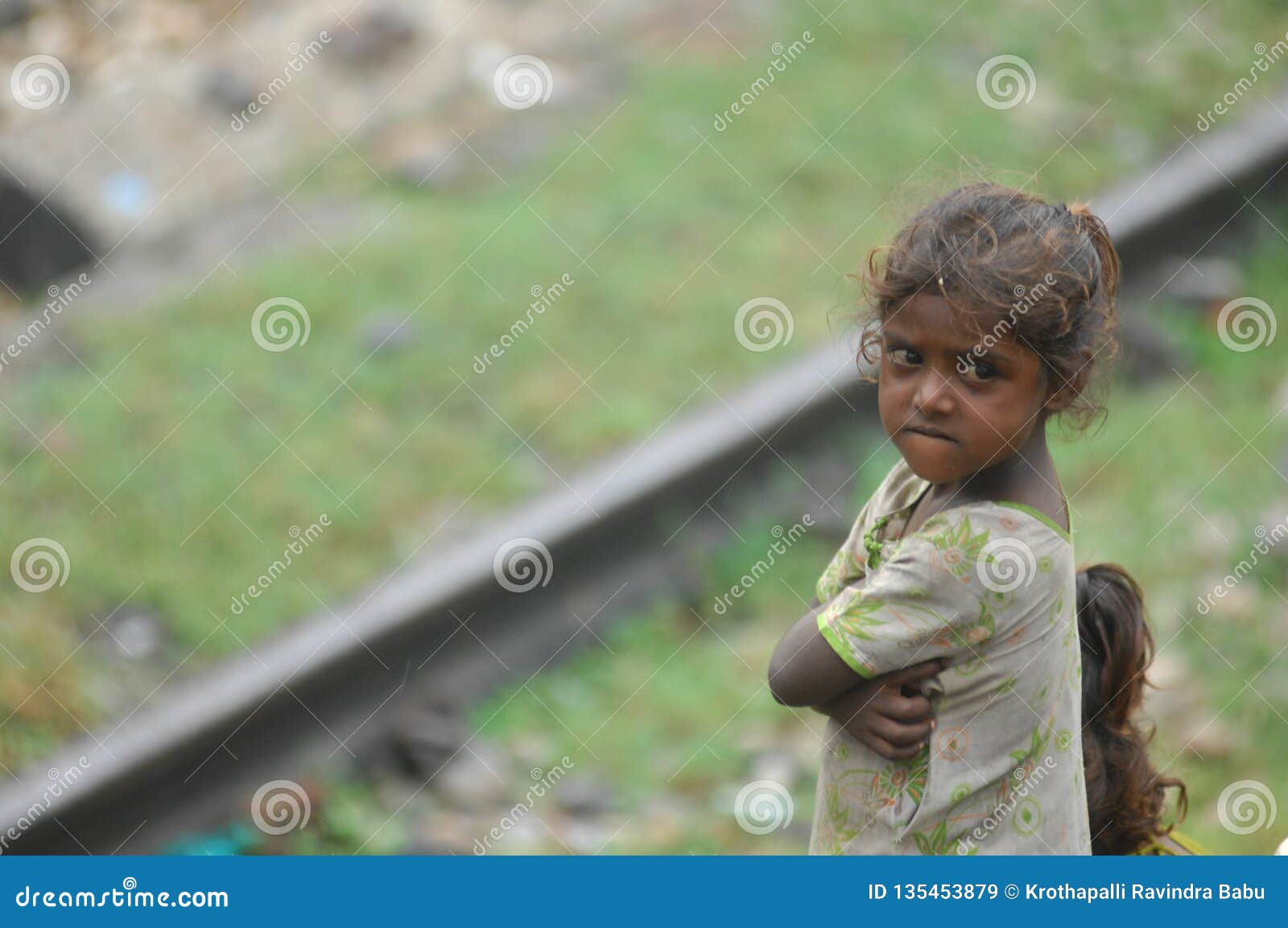 Poor Innocent Kid in India editorial stock image. Image of labor ...