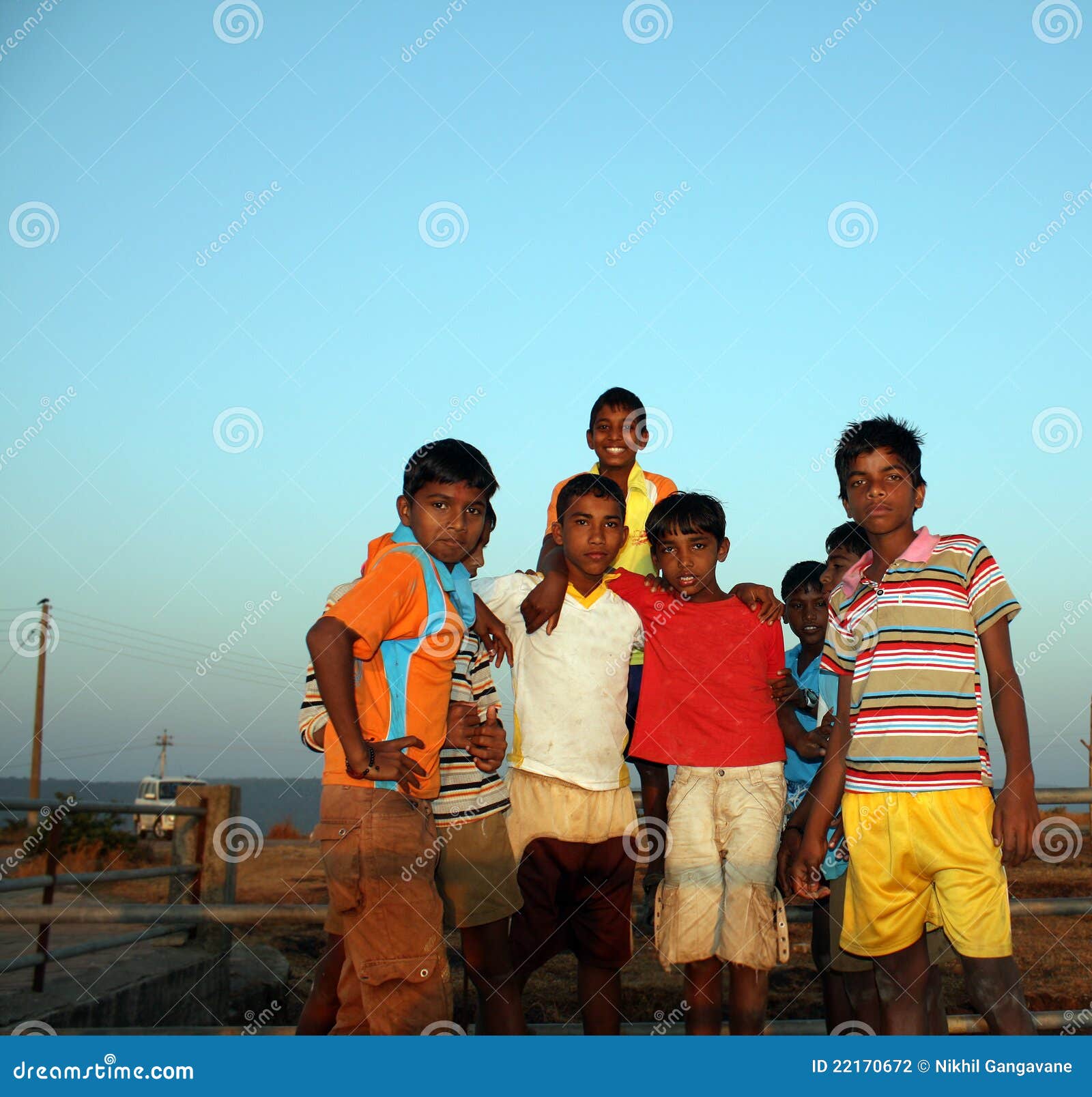 Poor Kids editorial photography. Image of group, homeless - 22170672