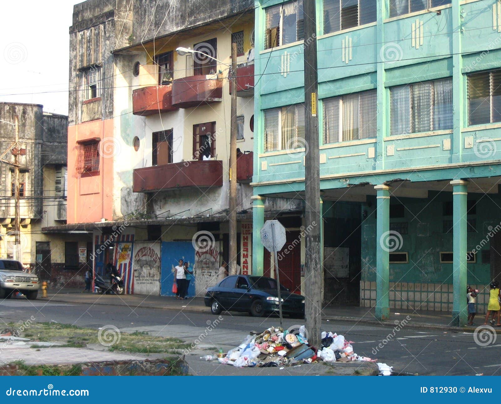 Poor life on colon stock photo. Image of shore, village - 812930