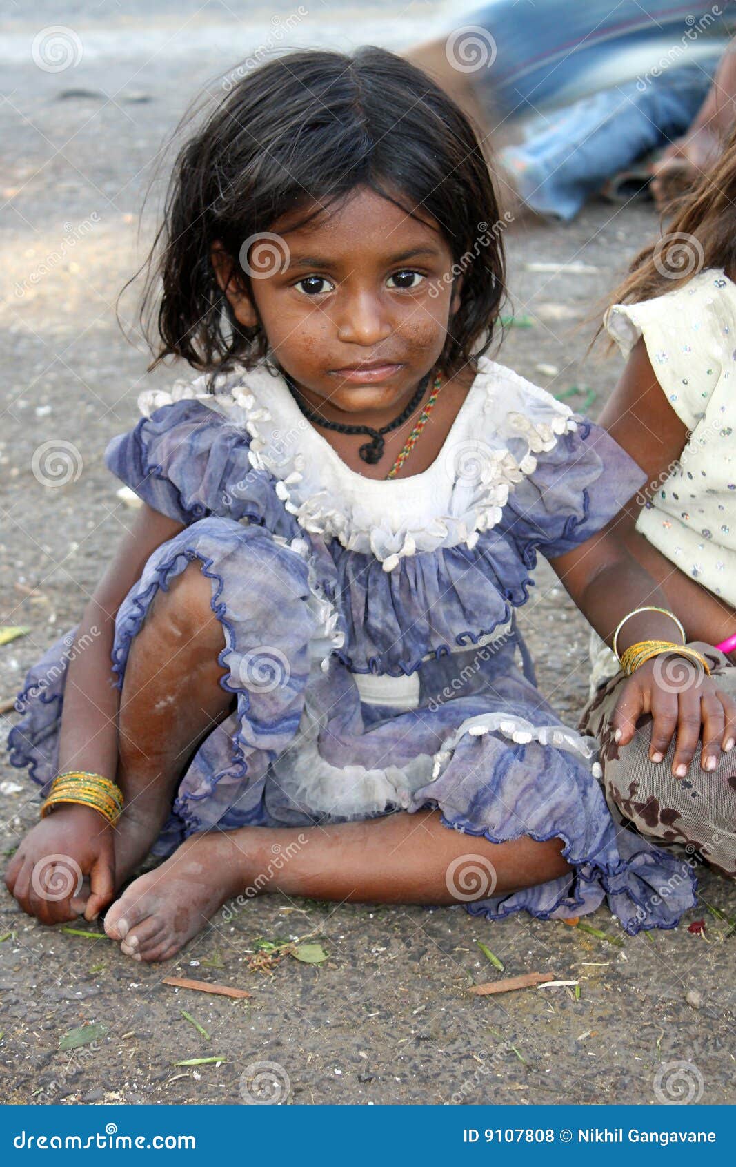 Poor Little Girl stock photo. Image of beauty, helpless - 9107808