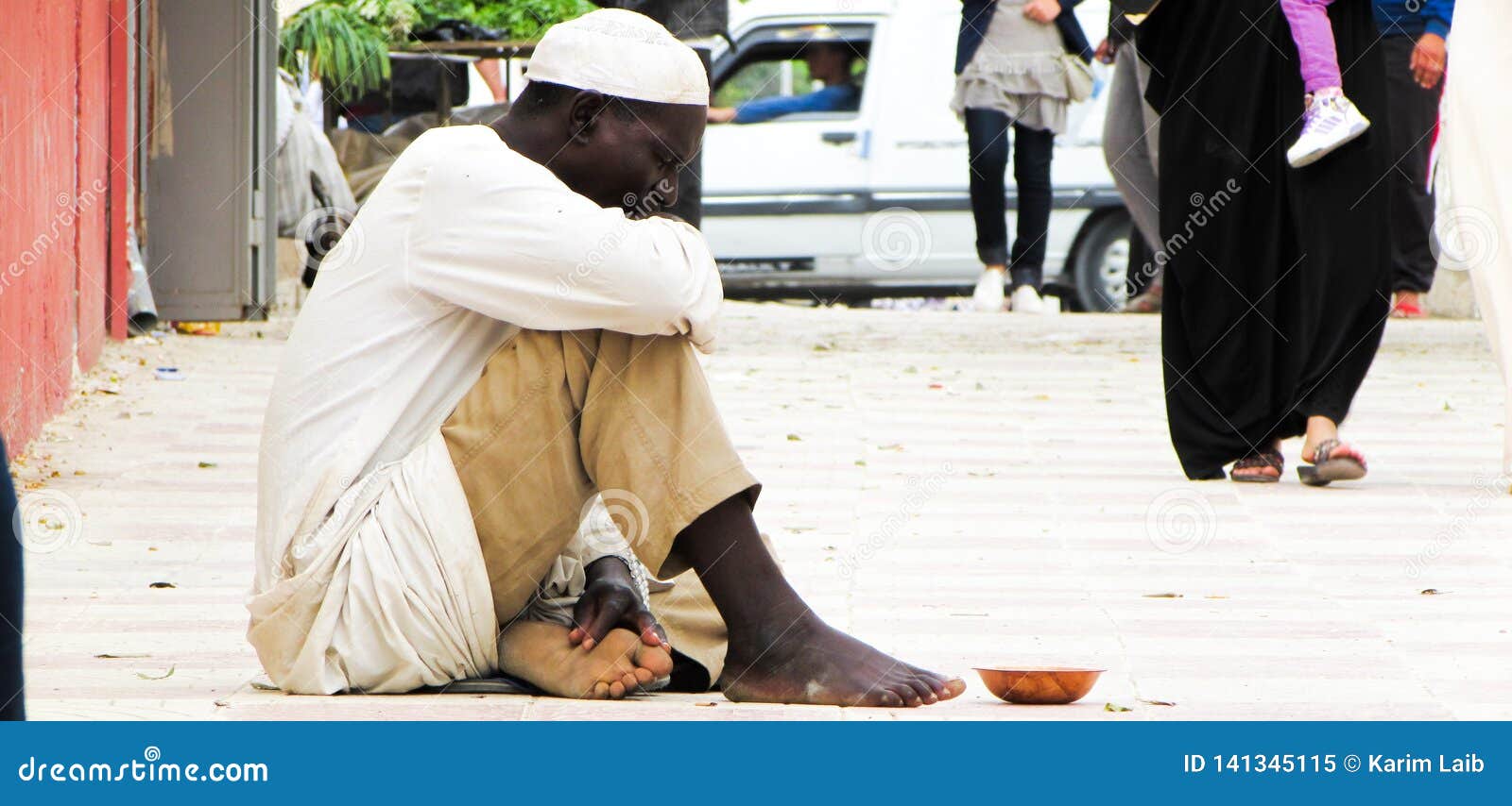 A beggar man editorial image. Image of begging, life - 141345115