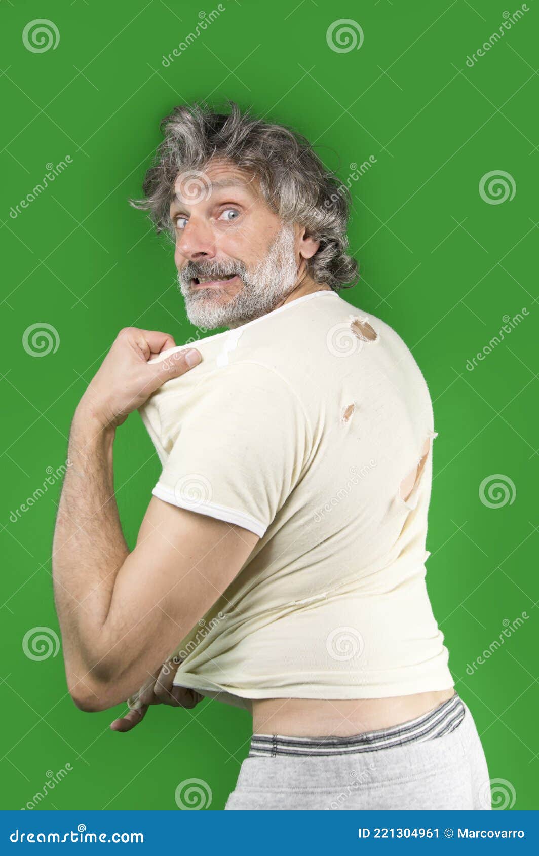 Poor man over green screen stock image. Image of pensive - 221304961