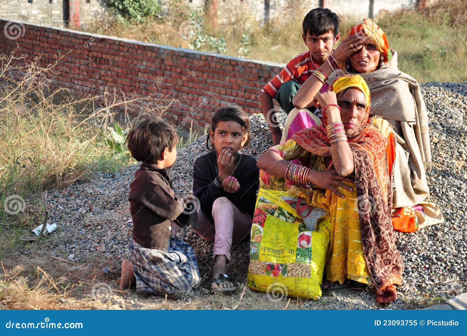 Poor and needy editorial image. Image of cute, indian - 23093755