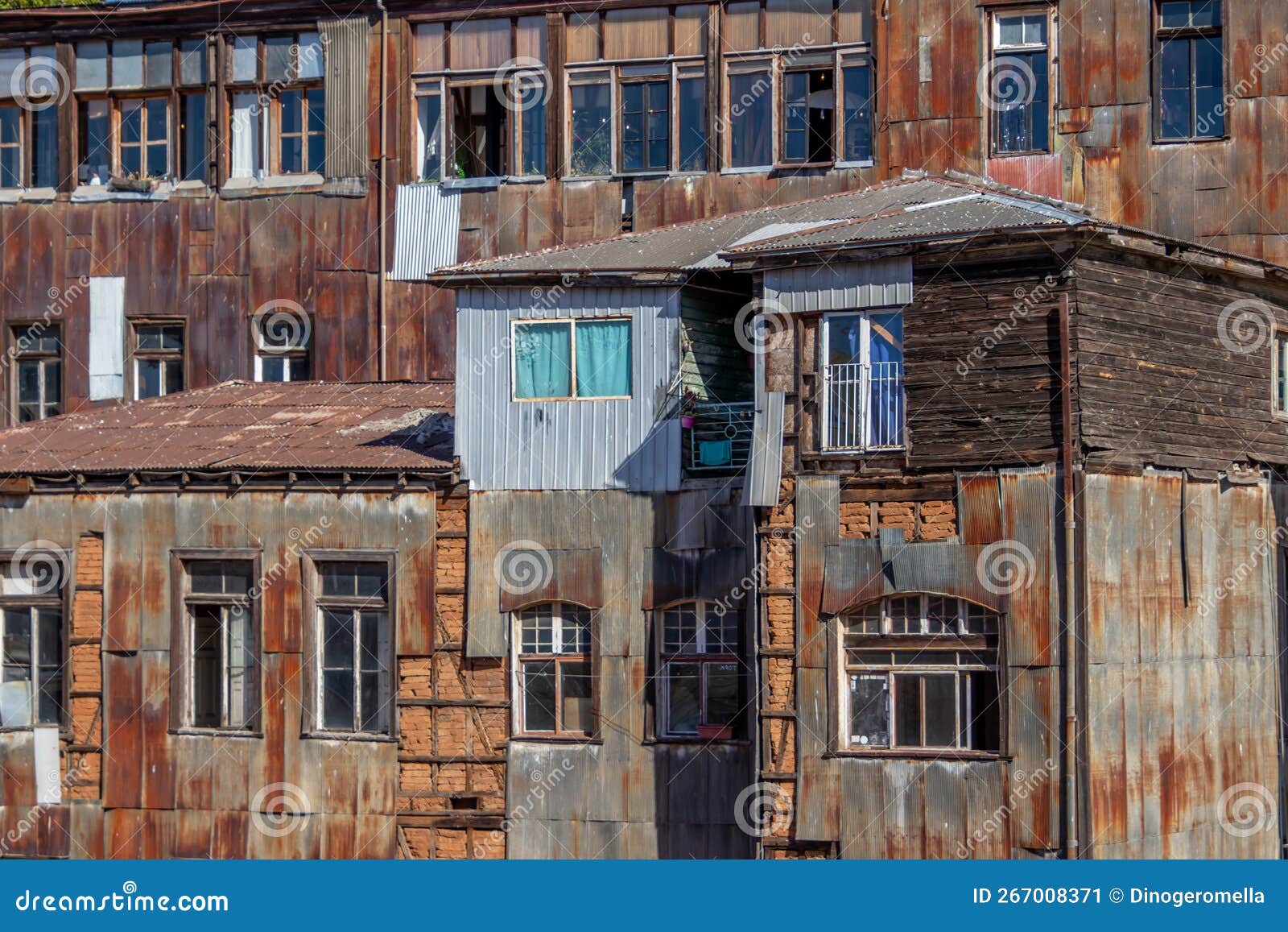 Poor Old Houses Valparaiso Chile Editorial Photo - Image of ...
