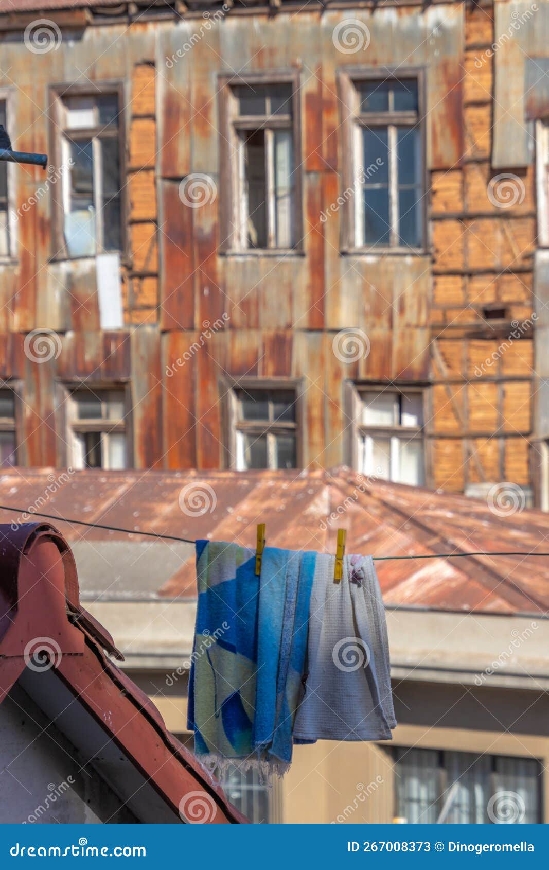 Poor Old Houses Valparaiso Chile Editorial Stock Photo - Image of ...