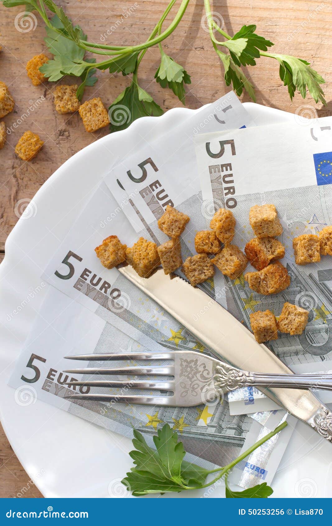 Poor portion of food stock photo. Image of plate, crust - 50253256