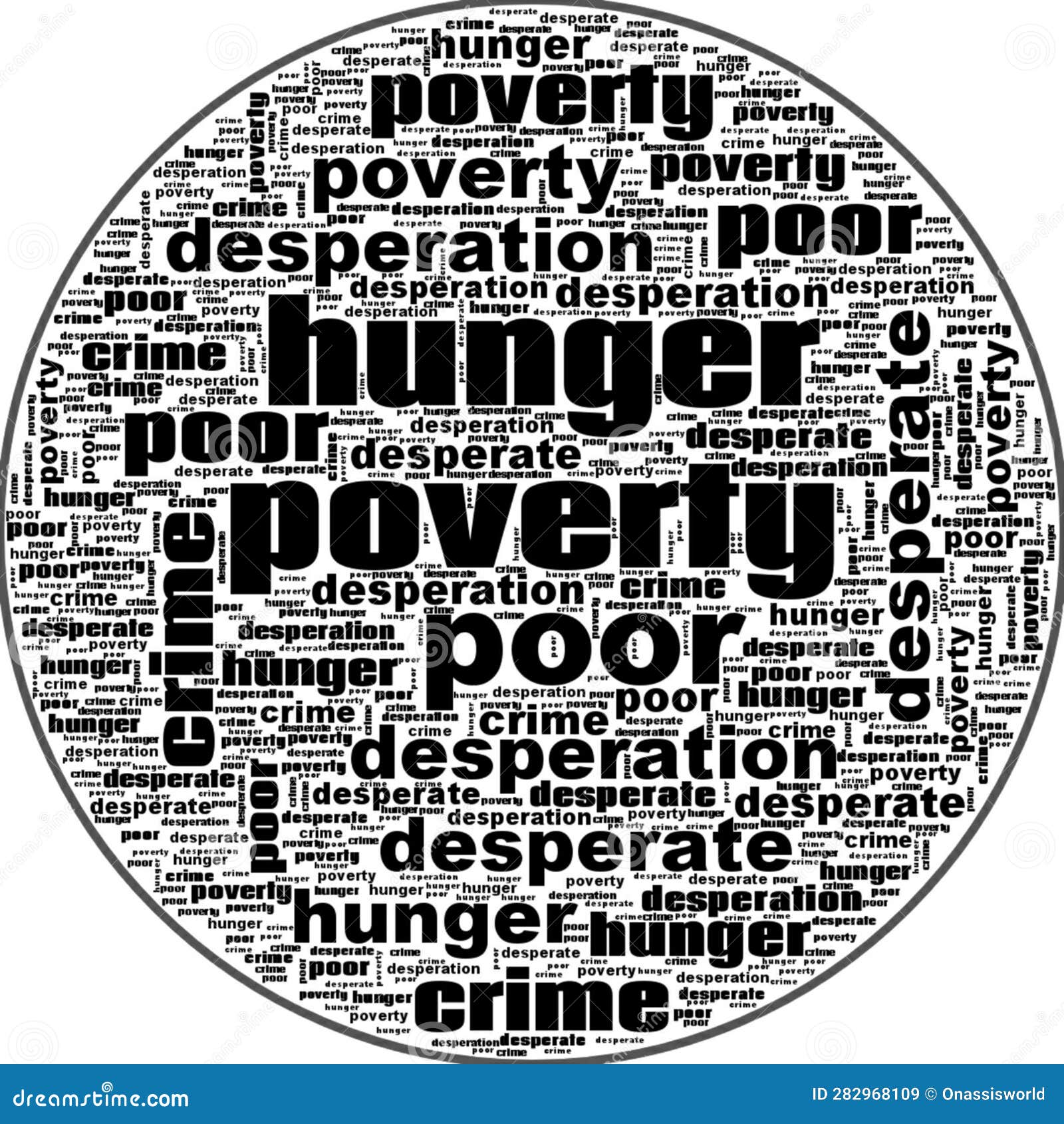 Poor Poverty Hunger Text Abstract Illustration Header Background Stock ...