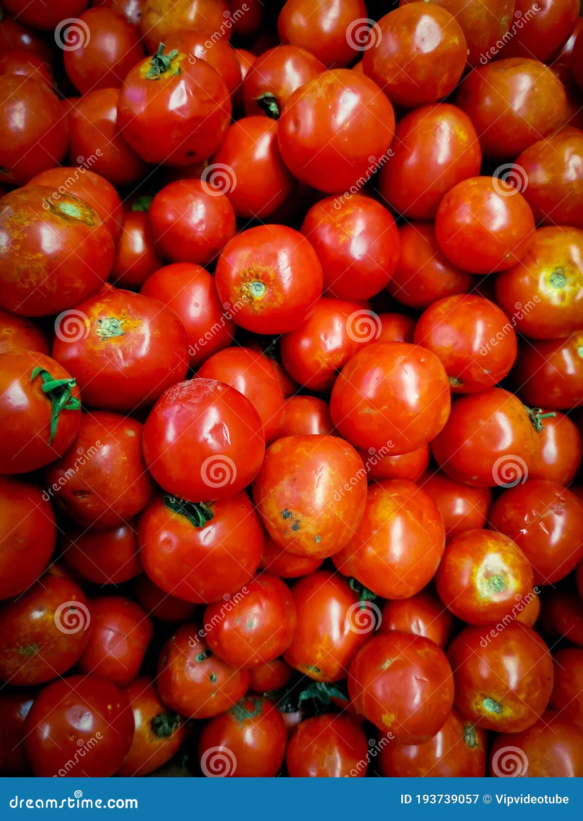 Poor Quality Red Tomatoes with Defects. Stock Image - Image of nutrient ...