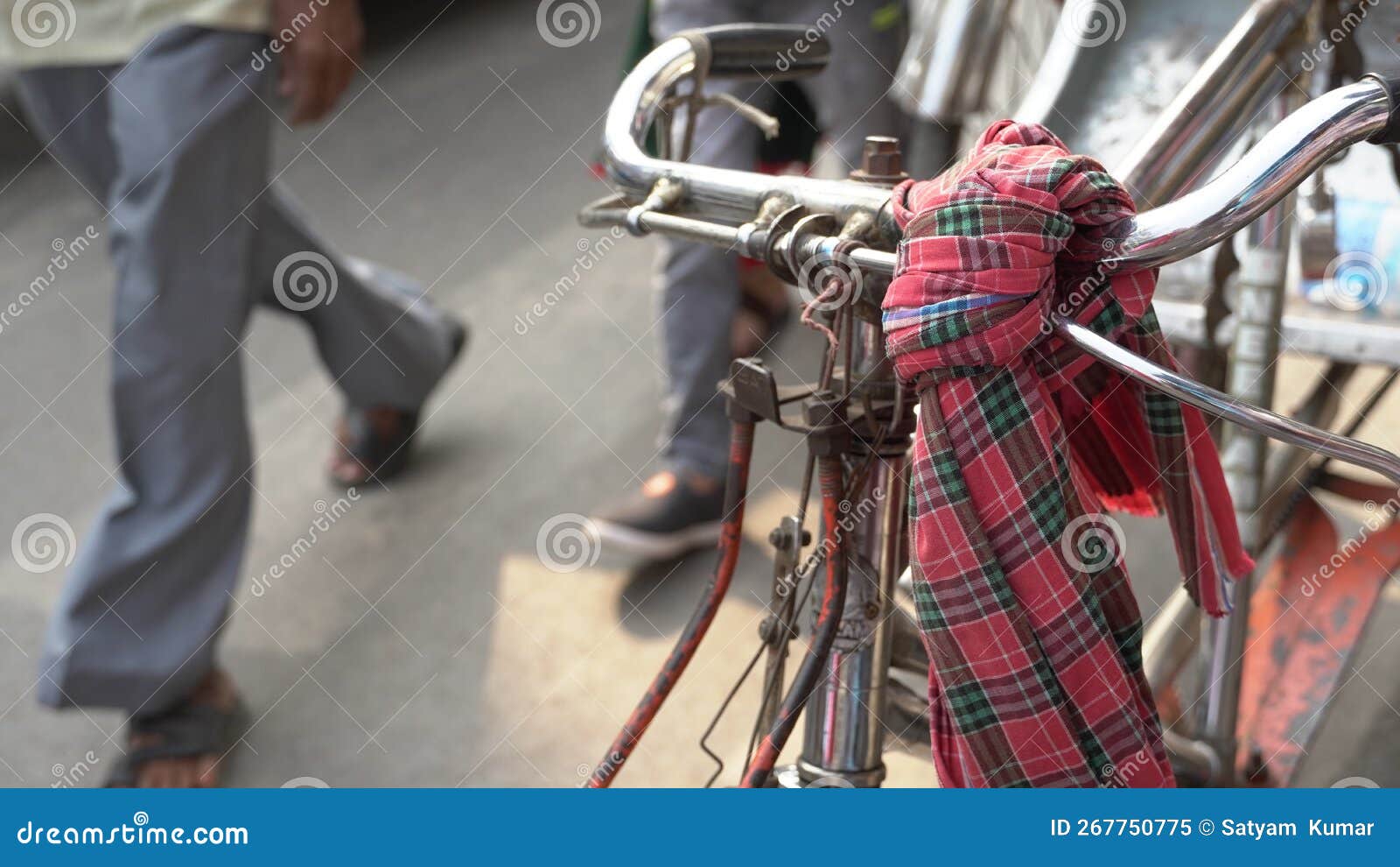 A Poor Rickshaw Driver Close Up of Rikshaw Image Stock Image - Image of ...