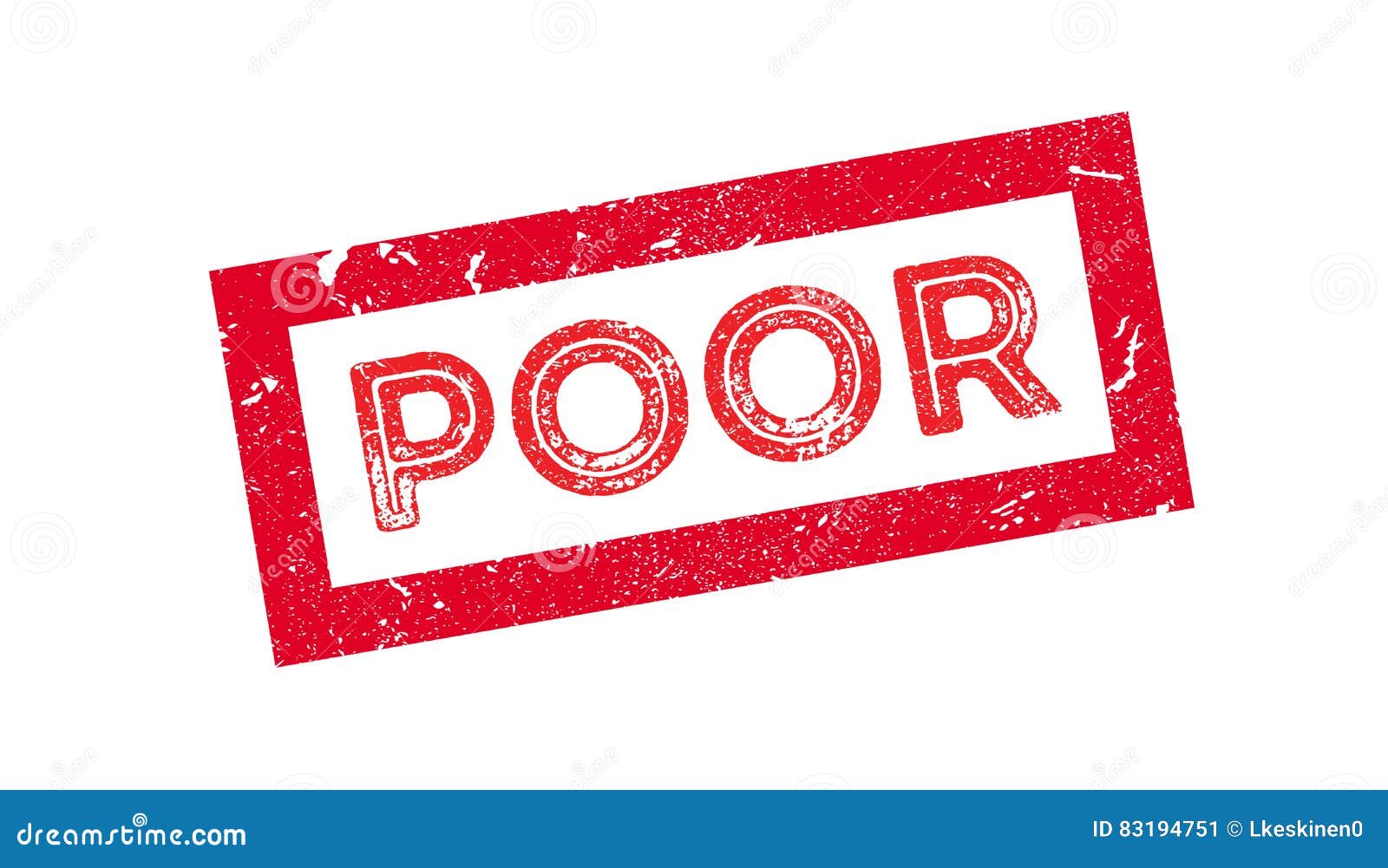 Poor rubber stamp stock illustration. Illustration of insignia - 83194751
