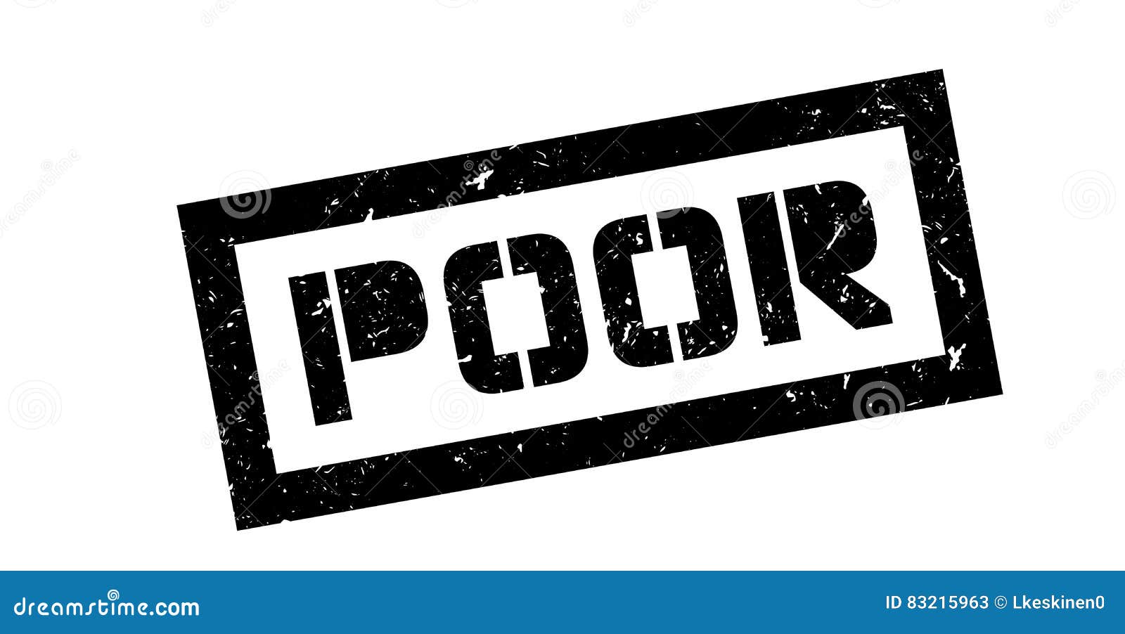 Poor rubber stamp stock illustration. Illustration of cash - 83215963