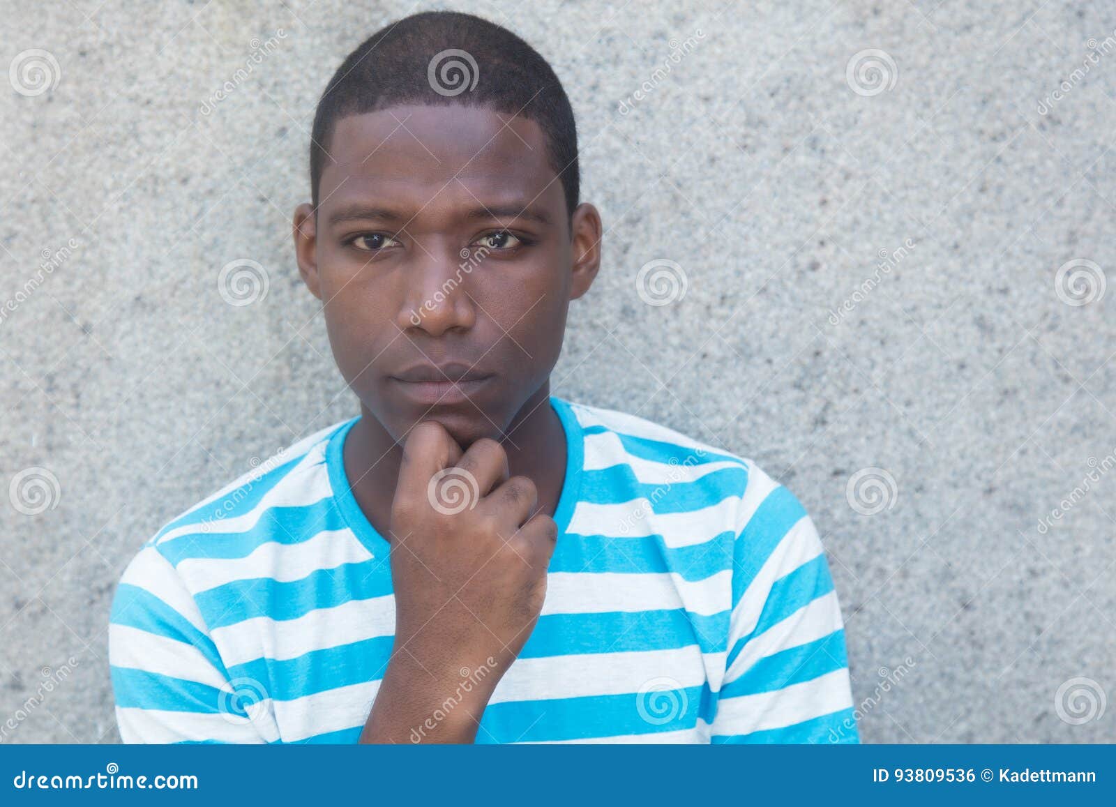 Poor and Sad African American Man Stock Photo - Image of emigrant ...
