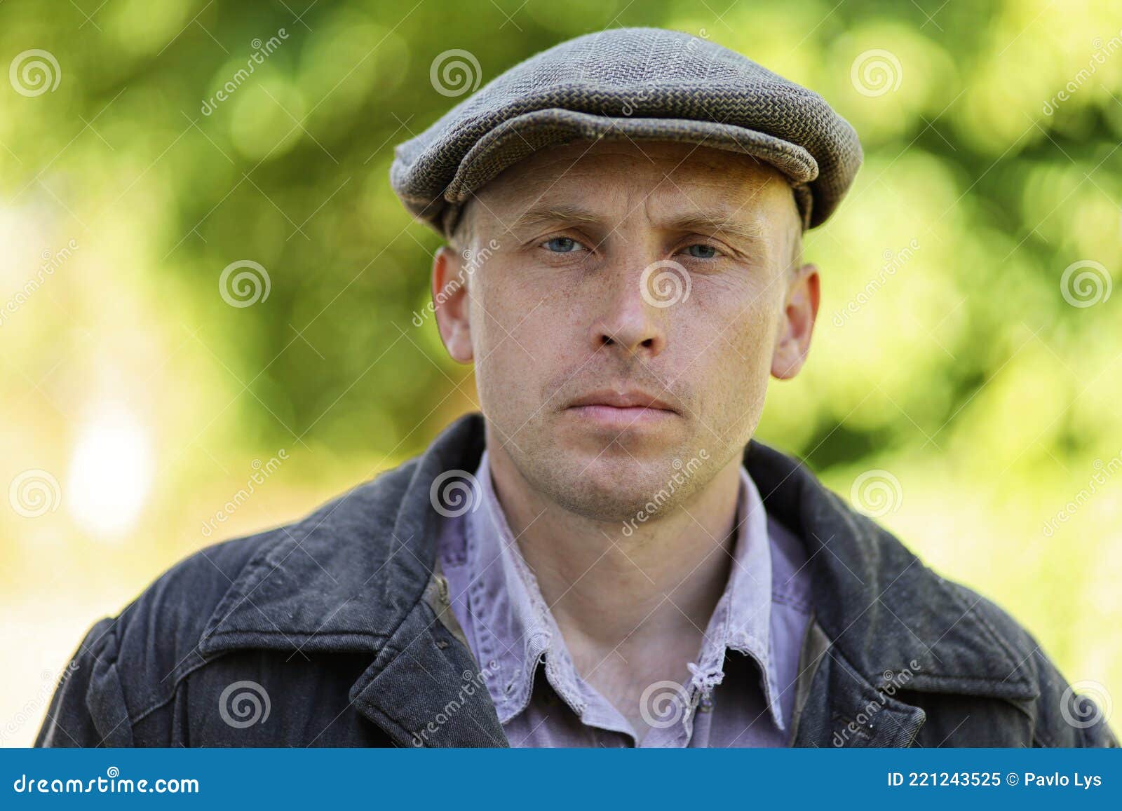 Poor and Self-confident Peasant Stock Image - Image of self, confident ...