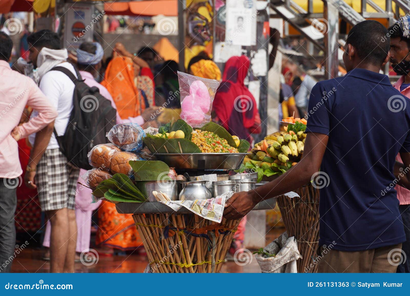 A Poor Seller Selling Some Items in Market Editorial Stock Photo ...