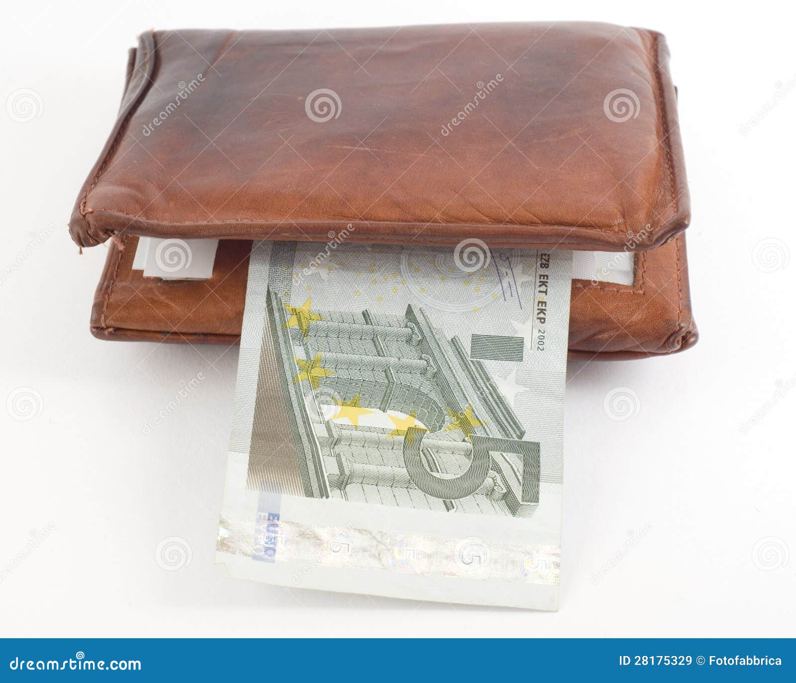 Poor thick wallet stock image. Image of currency, capital - 28175329