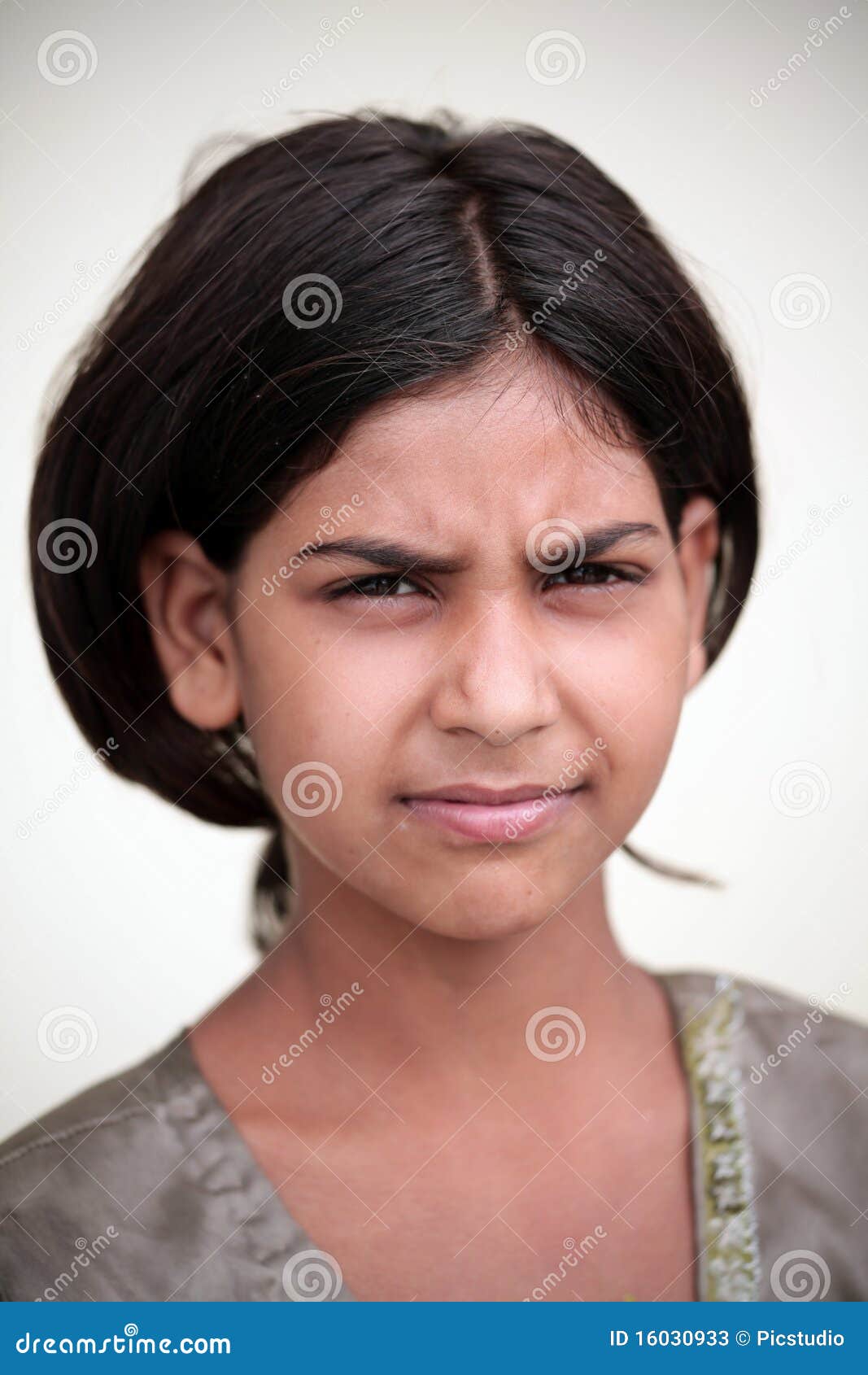 A Village Girl Is Standing In A Cowboy Hat Royalty-Free Stock Image ...