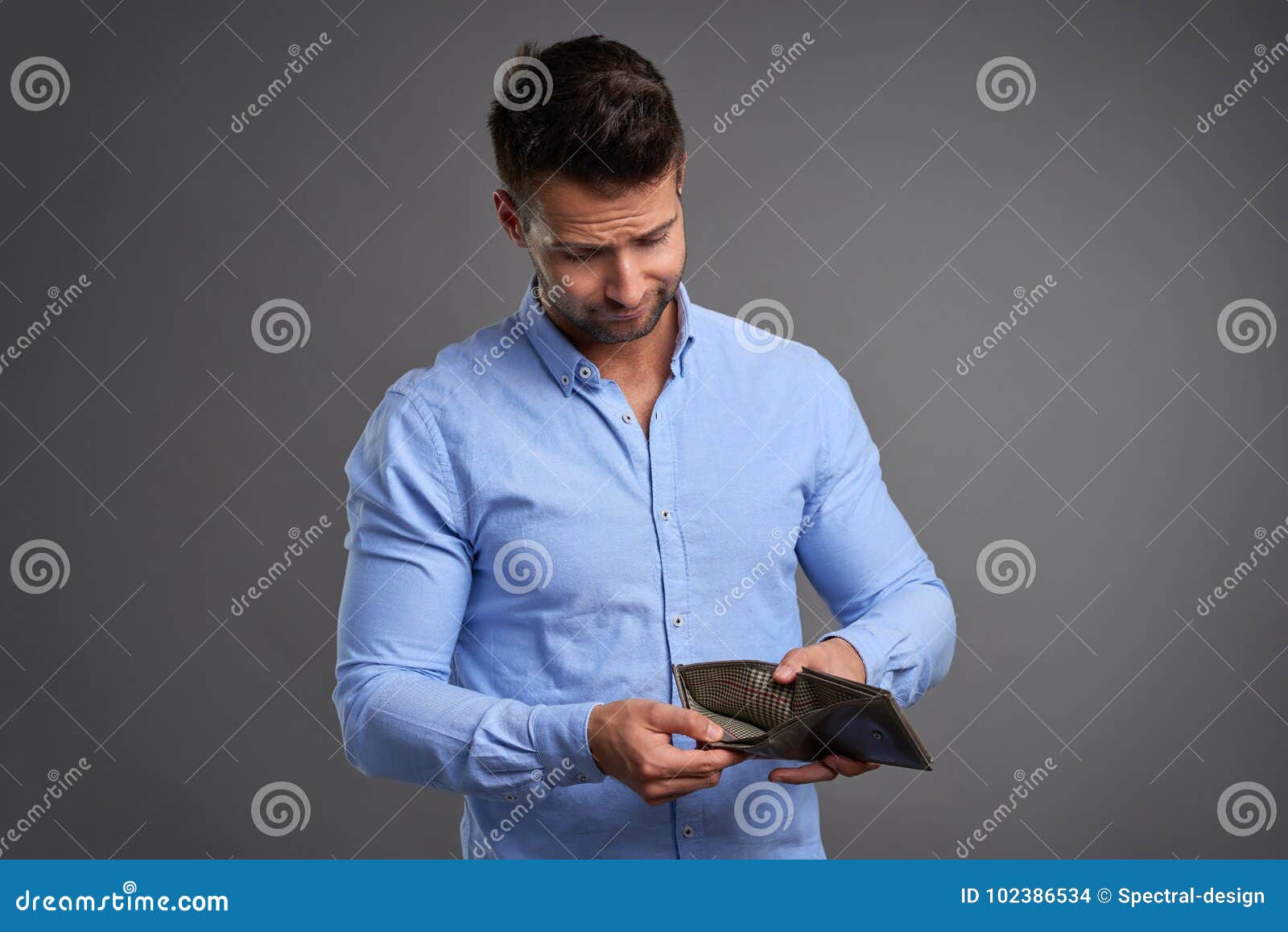 Poor young man stock photo. Image of bankruptcy, bankrupt - 102386534