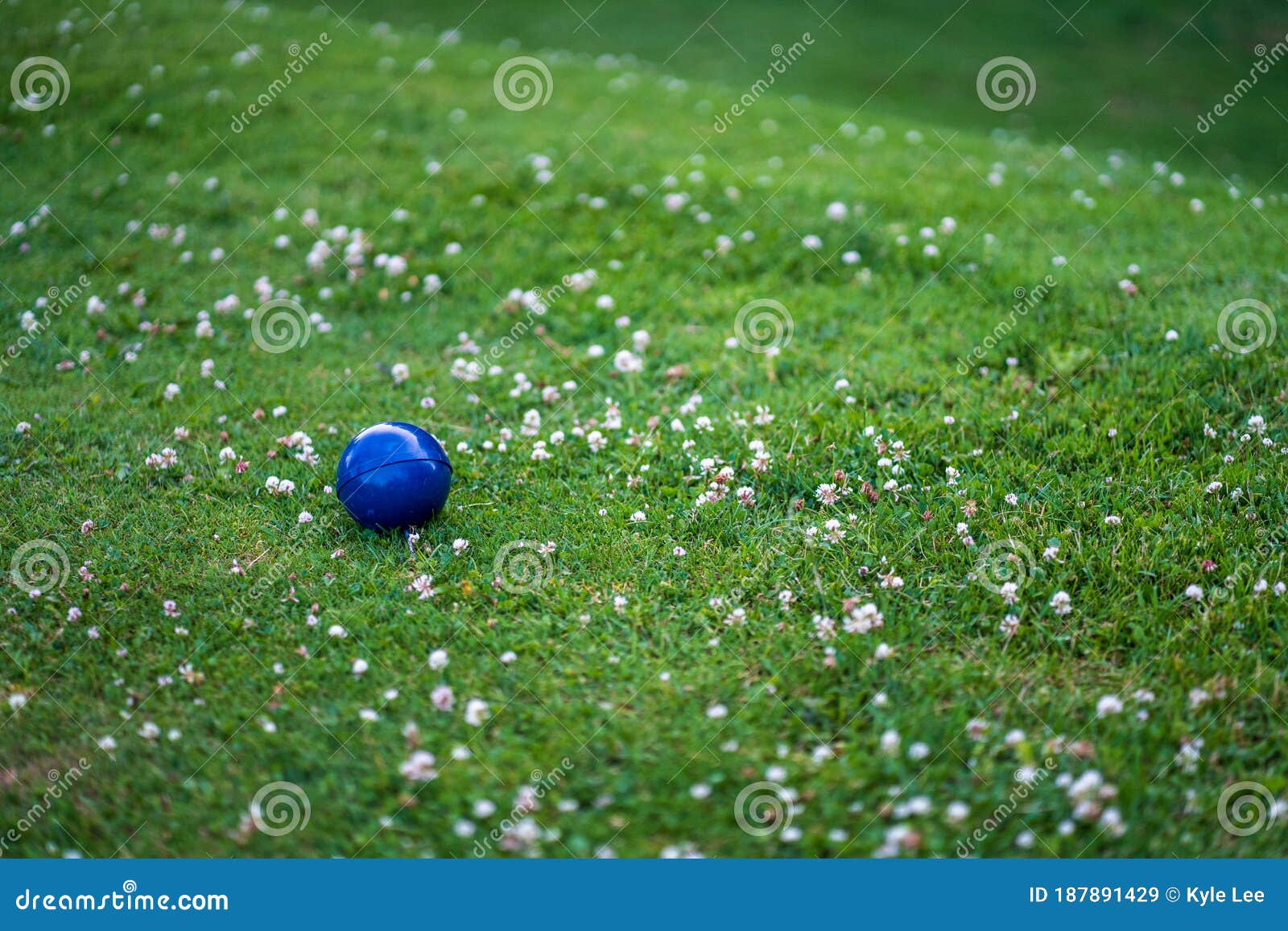Poorly Maintained Cheap Golf Course Stock Image - Image of difficult ...