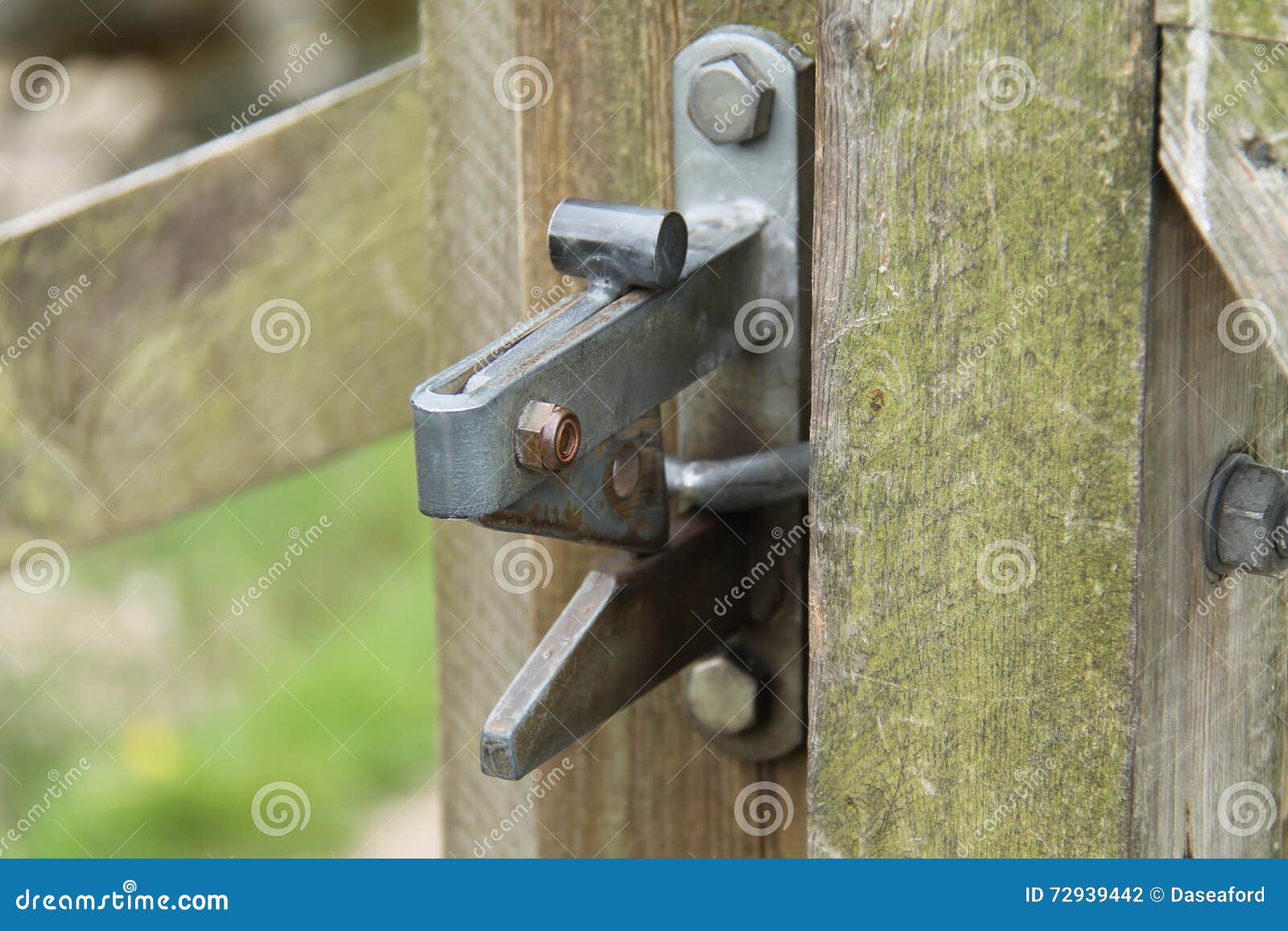 Poortslot stock foto. Image of opening, land, platteland - 72939442