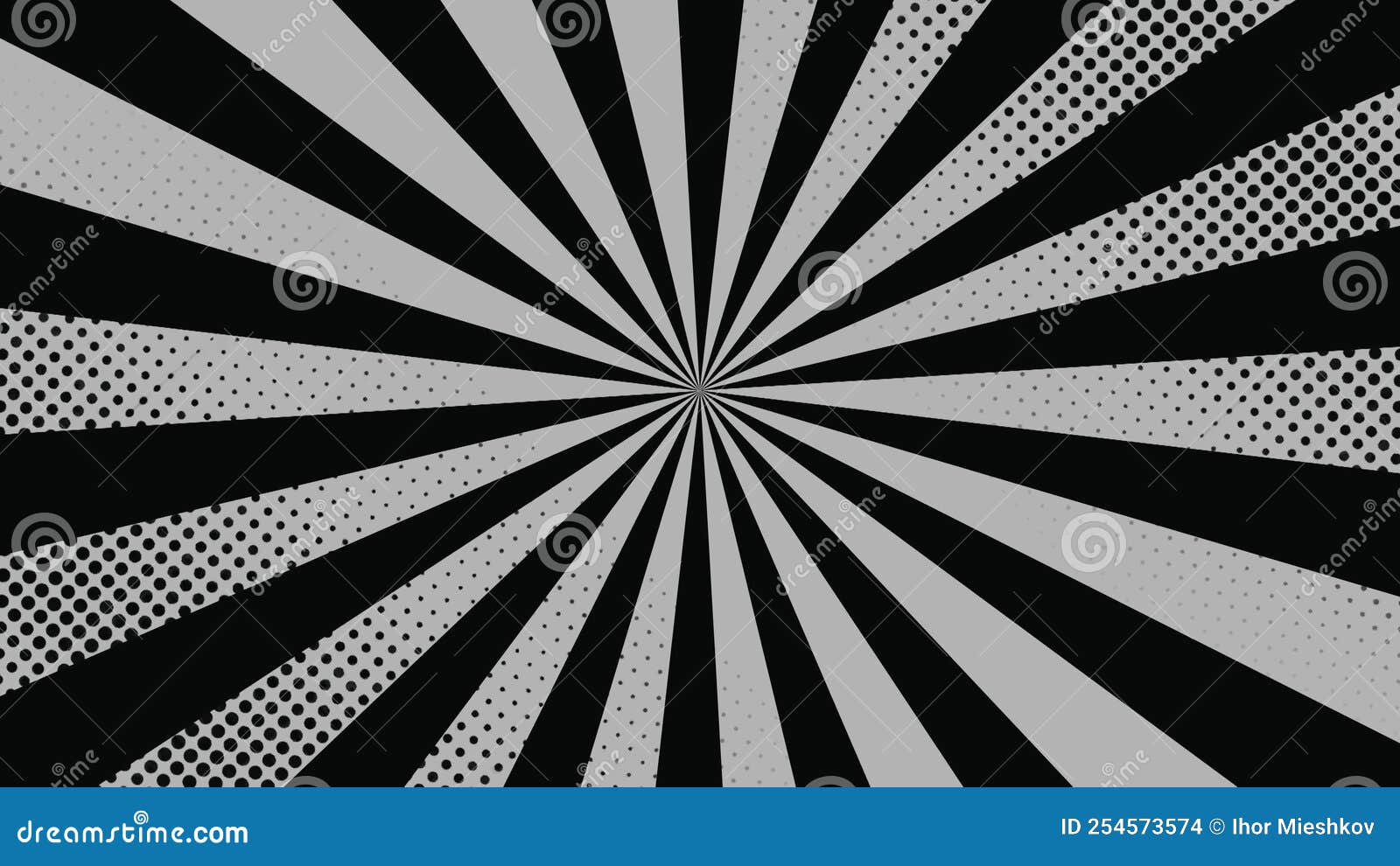 Pop Art Background, Black Background, Black Cartoon Background Stock ...