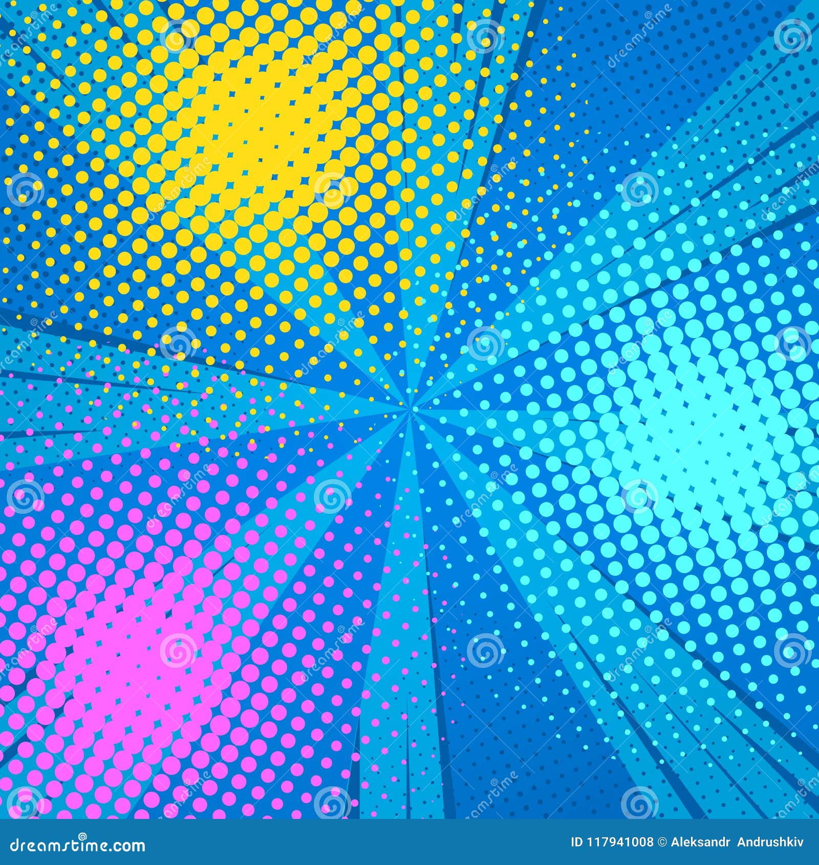 Pop art background stock vector. Illustration of background - 117941008