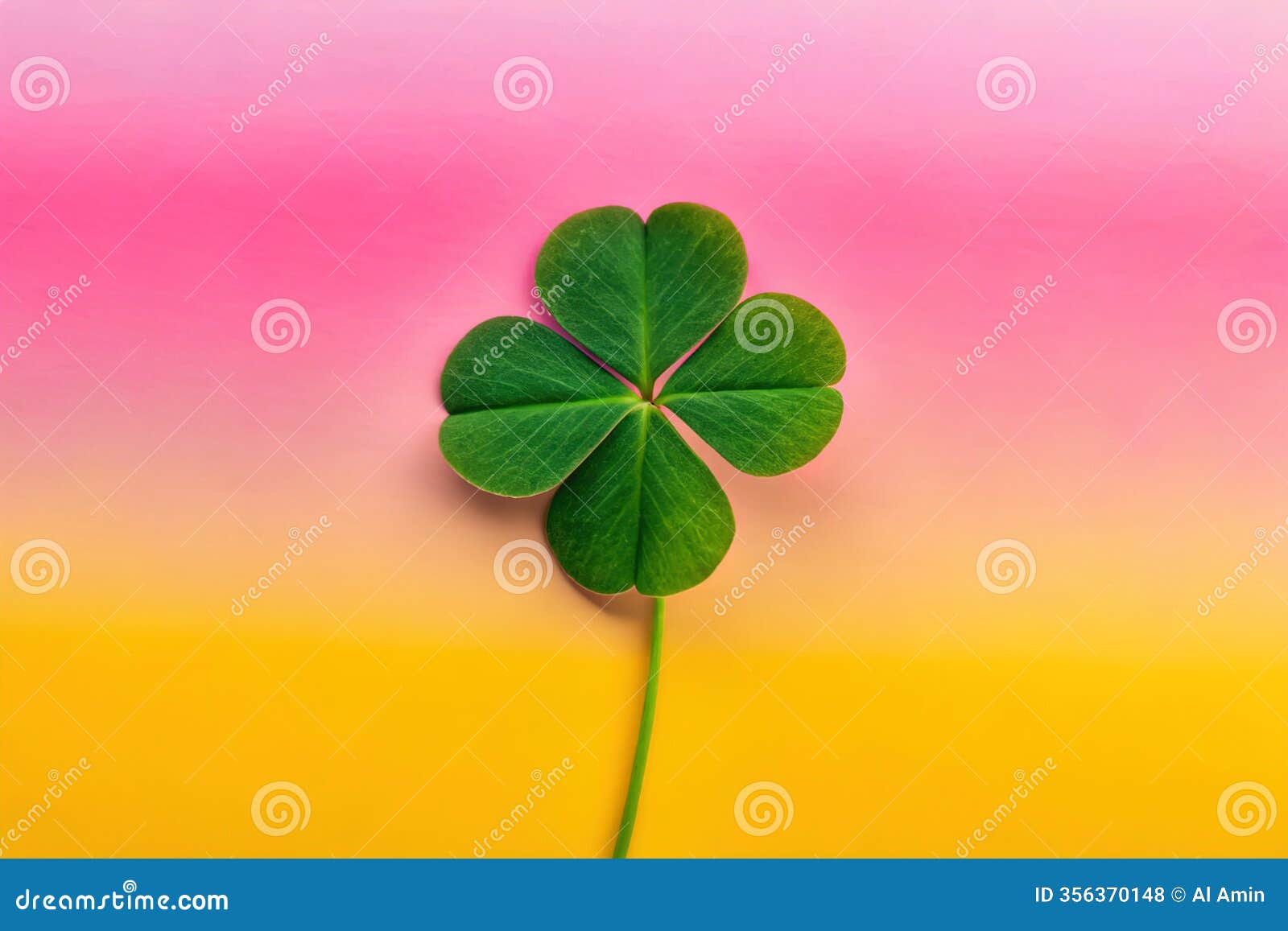 Pop Art Clover, Bright Pop Art Clover, Pop Art Inspired Clover Design ...